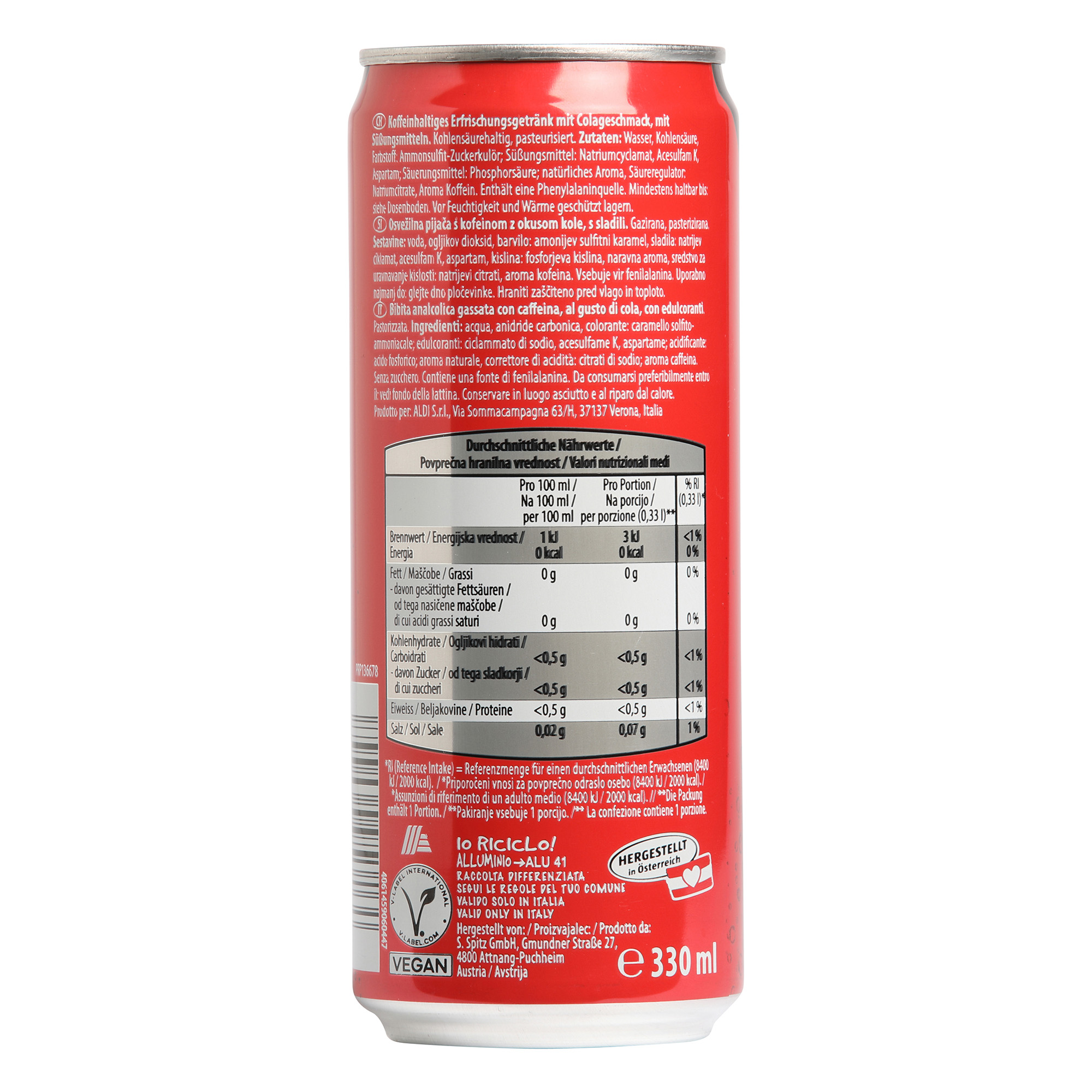 RIVER Cola Zero | ALDI-now