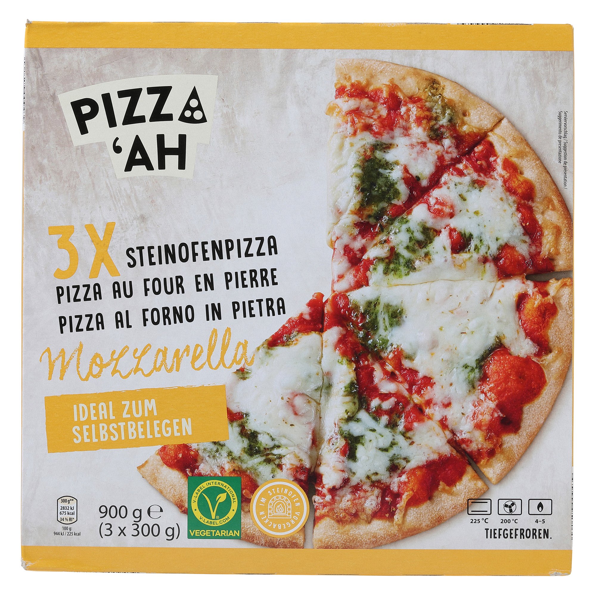 PIZZ'AH Pizza Mozzarella | ALDI-now