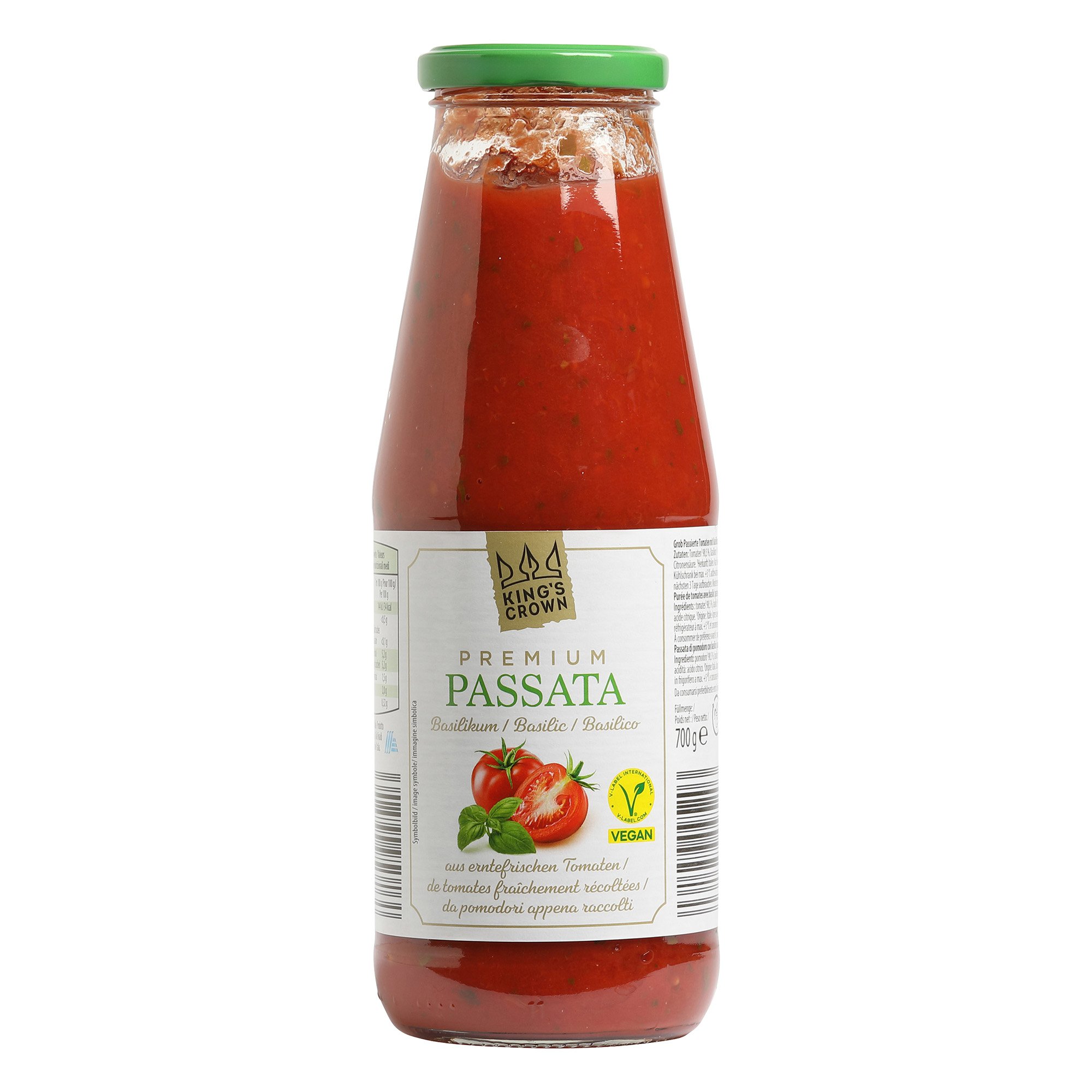 KING'S CROWN Premium Passata Basilikum | ALDI-now