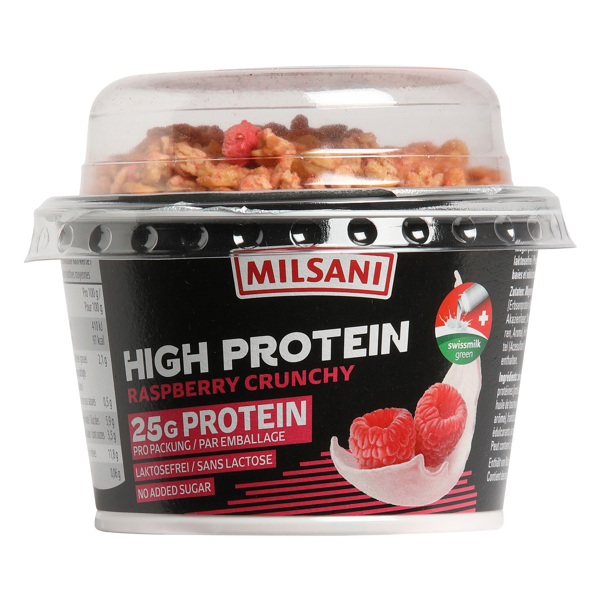 MILSANI High Protein Quark mit Müesli, Erdbeere | ALDI-now