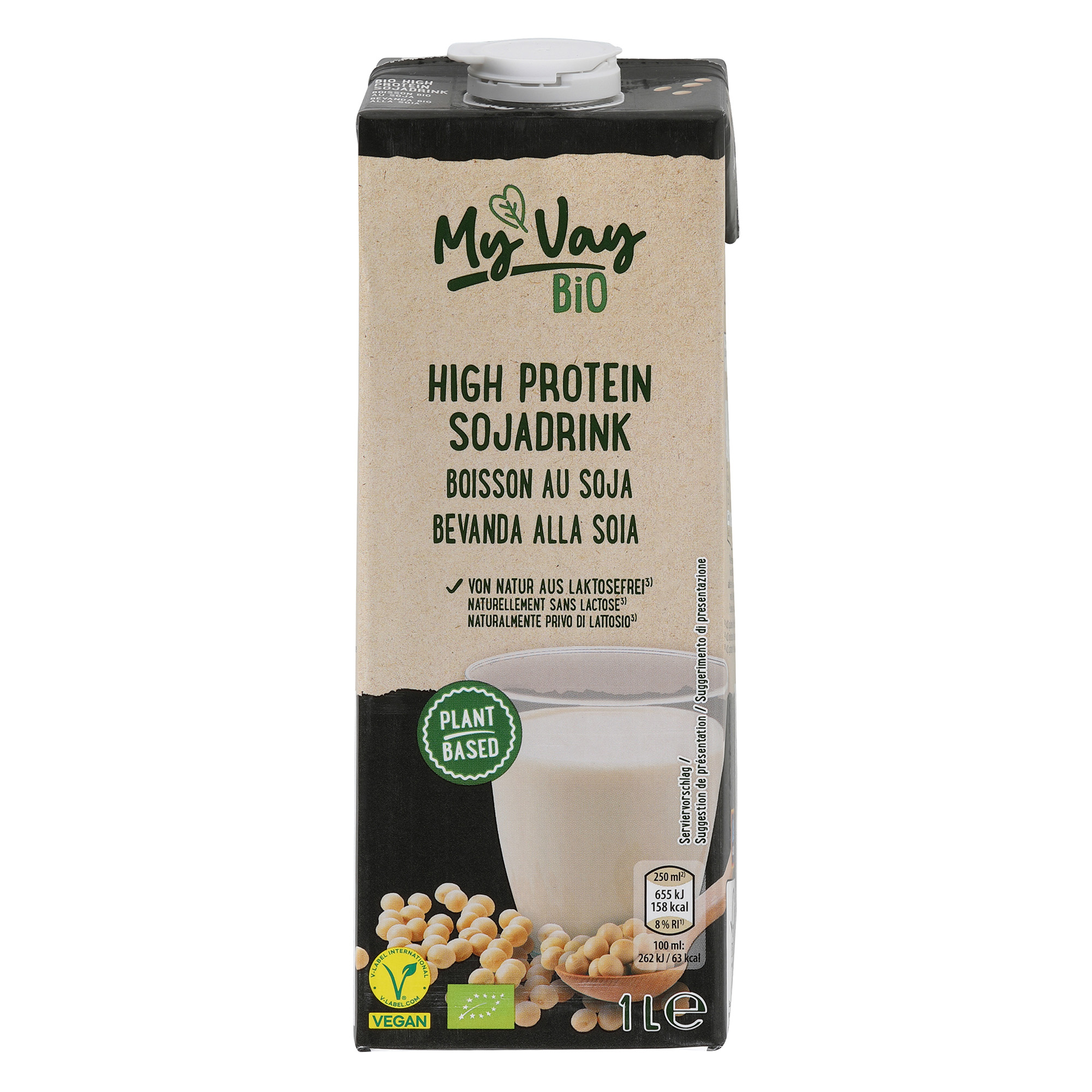 MY VAY BIO Bevanda di soia ad alto contenuto proteico, 1L | ALDI-now