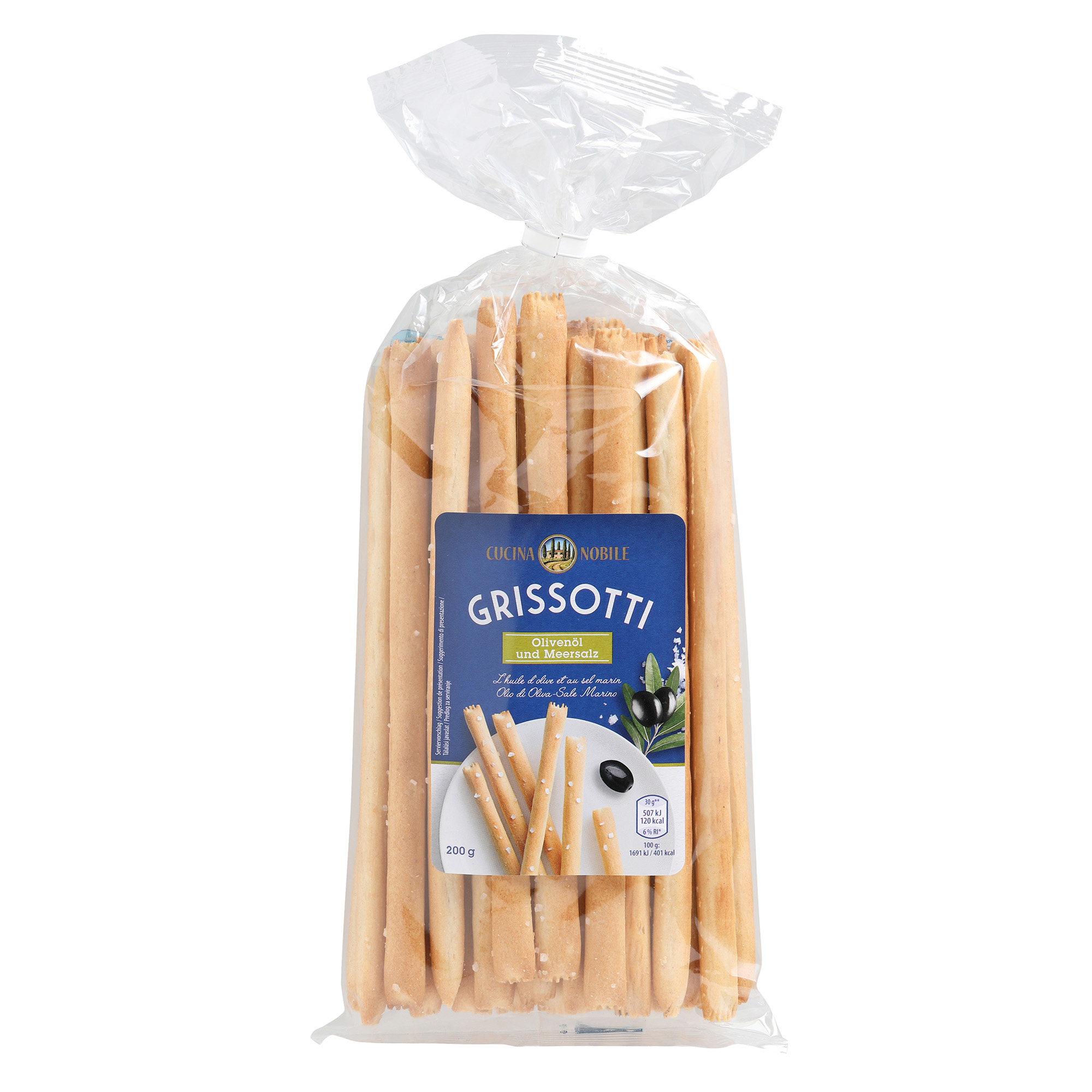 CUCINA Grissotti, Olivenöl & Meersalz | ALDI-now