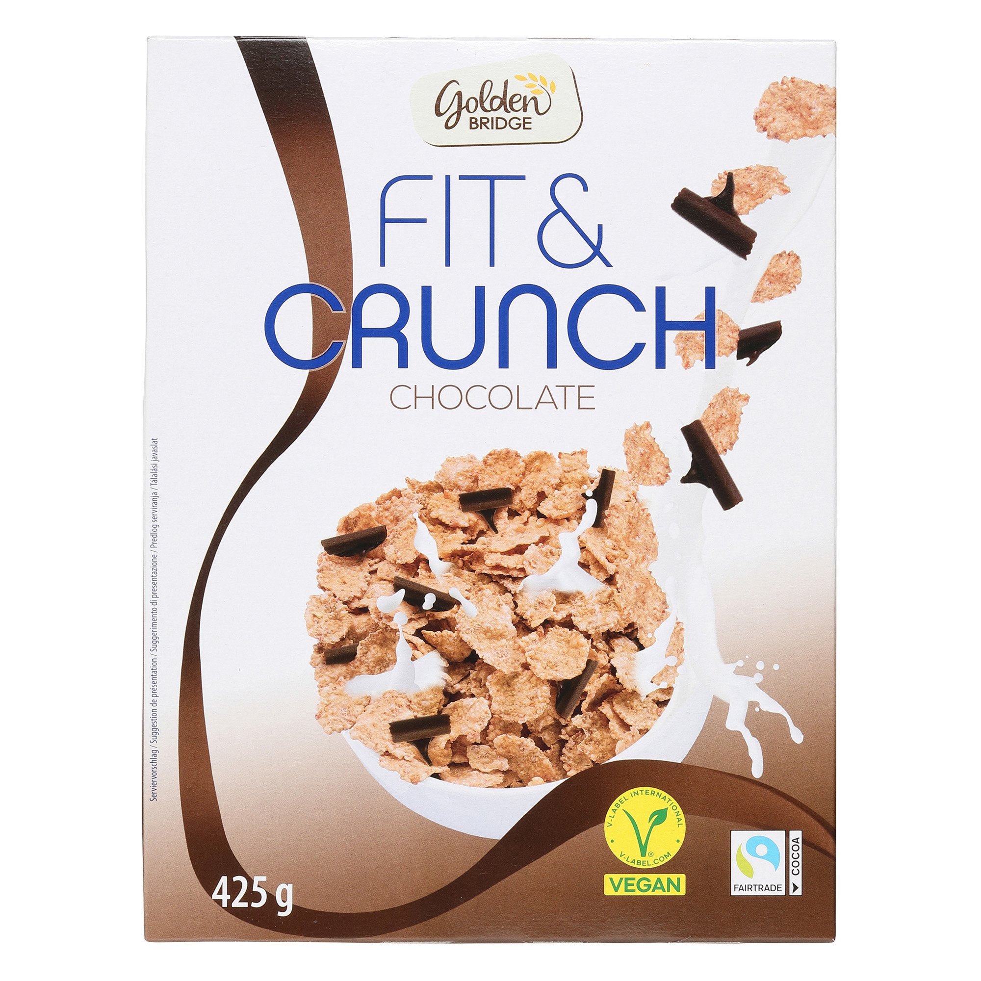 GOLDEN BRIDGE Fit & Crunch Flakes, Choco | ALDI-now