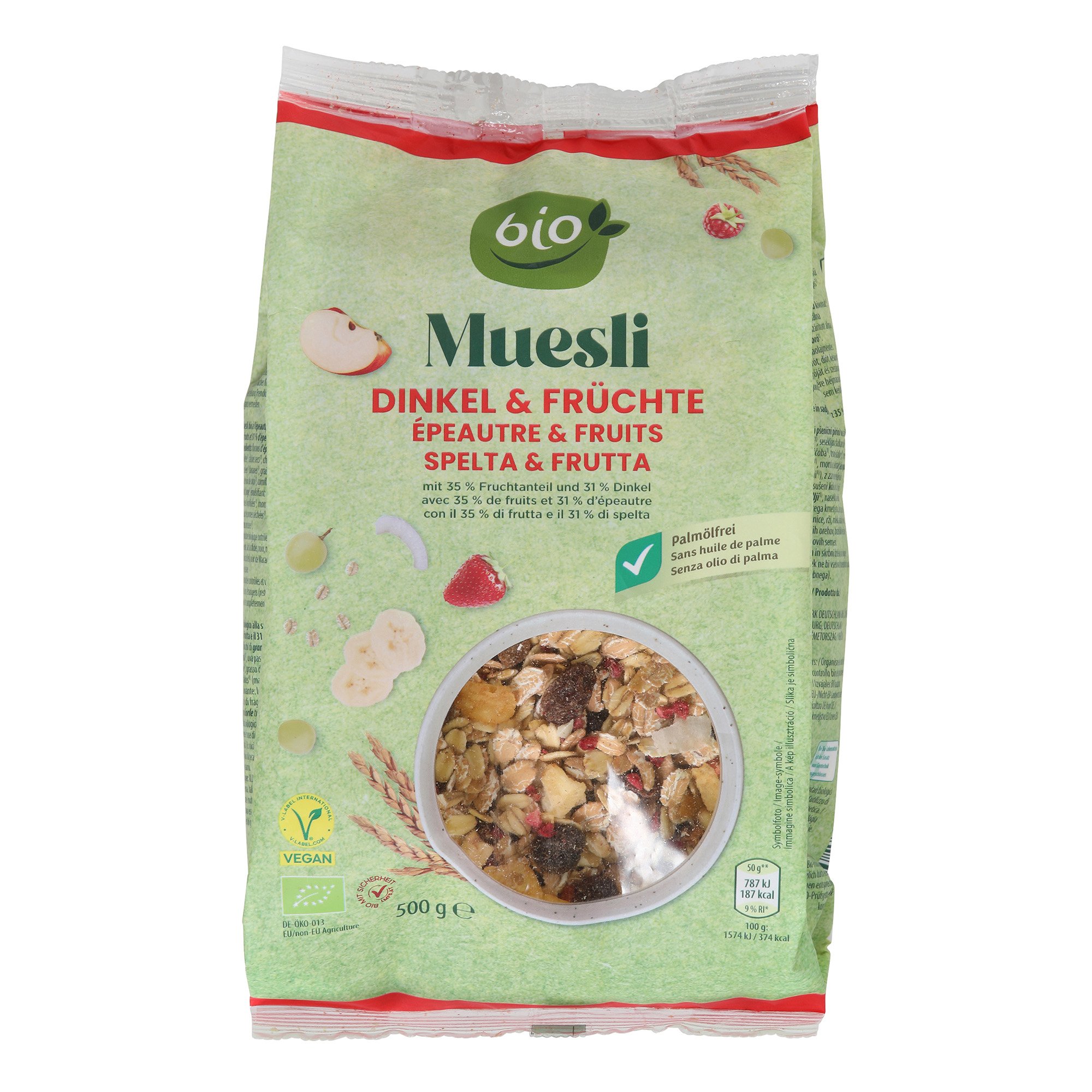 BIO Muesli à l'épeautre, fruits | ALDI-now