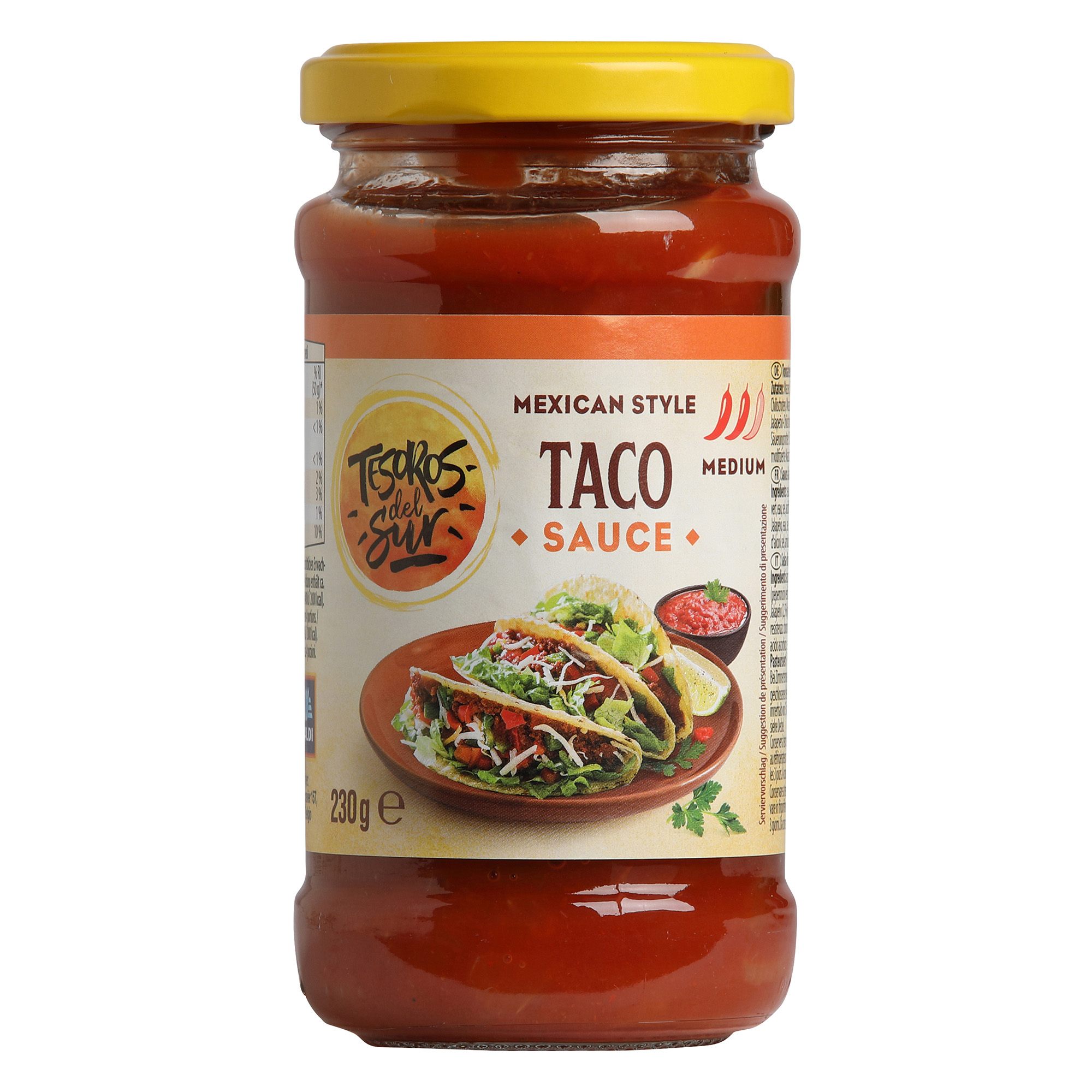 TESOROS DEL SUR Taco Sauce medium | ALDI-now