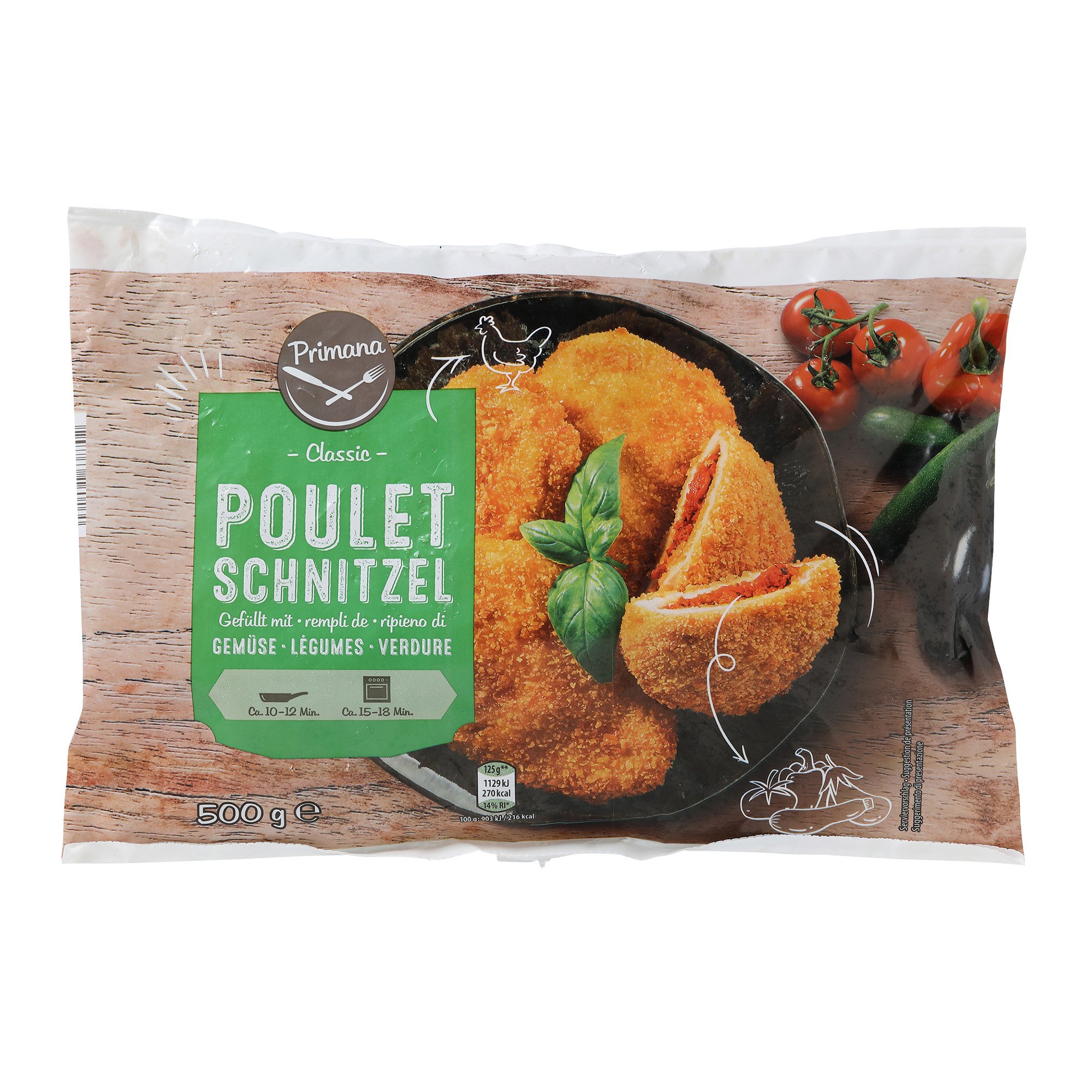 PRIMANA Escalope de poulet farcie légumes | ALDI-now