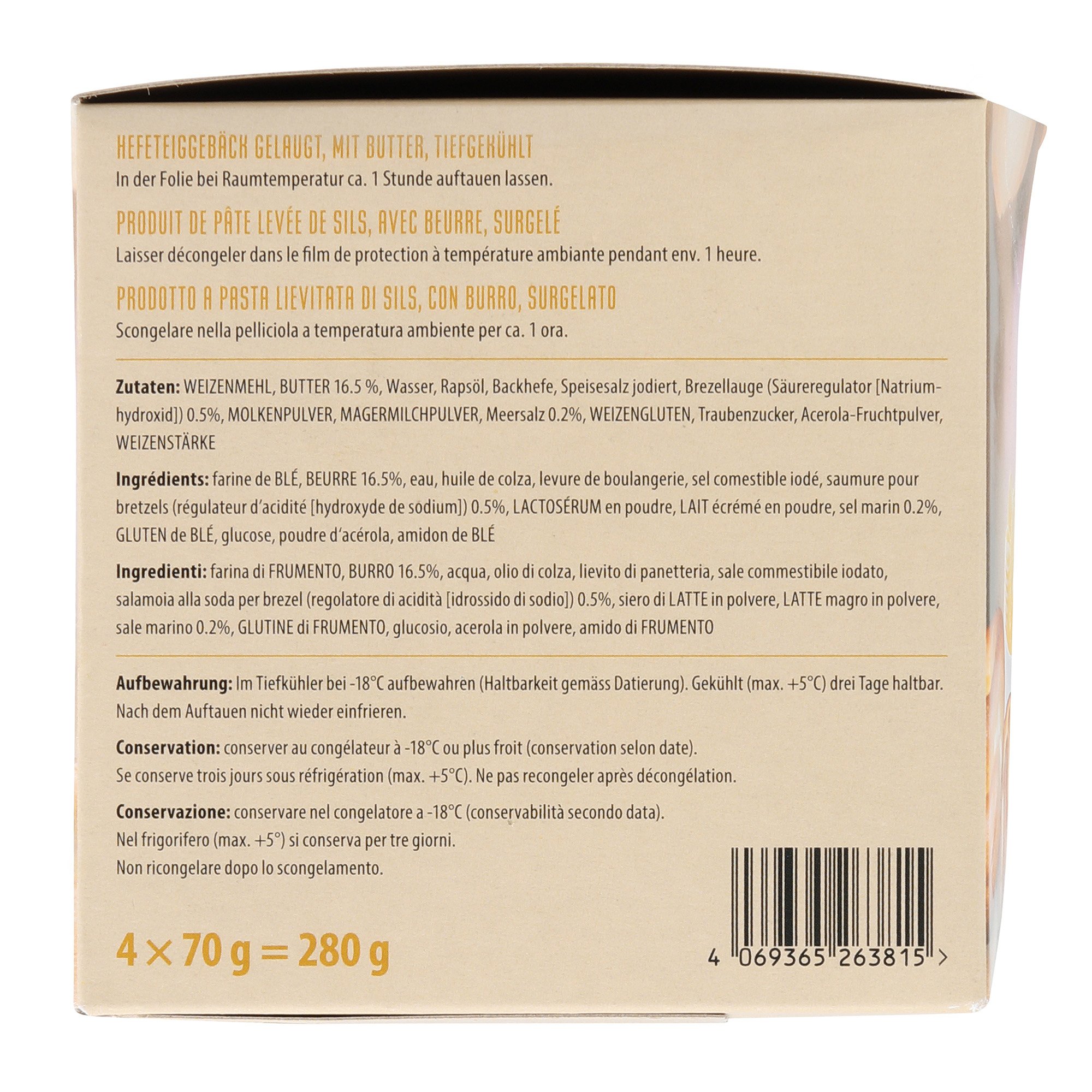 FINEST BAKERY Brezel di Sils con burro | ALDI-now