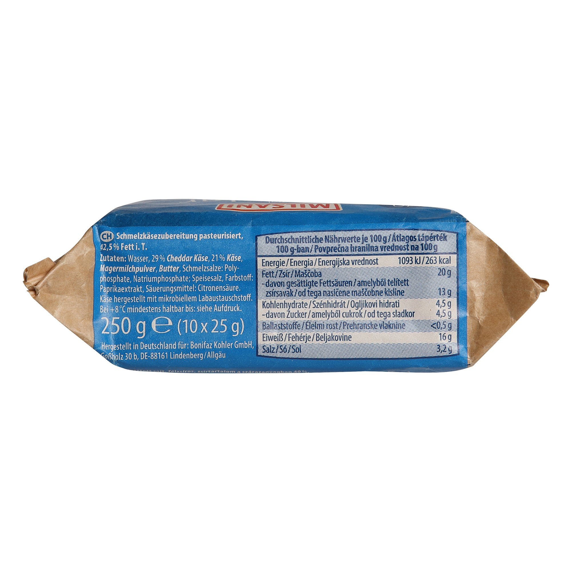 MILSANI Tranches de fromage fondu, Cheddar | ALDI-now