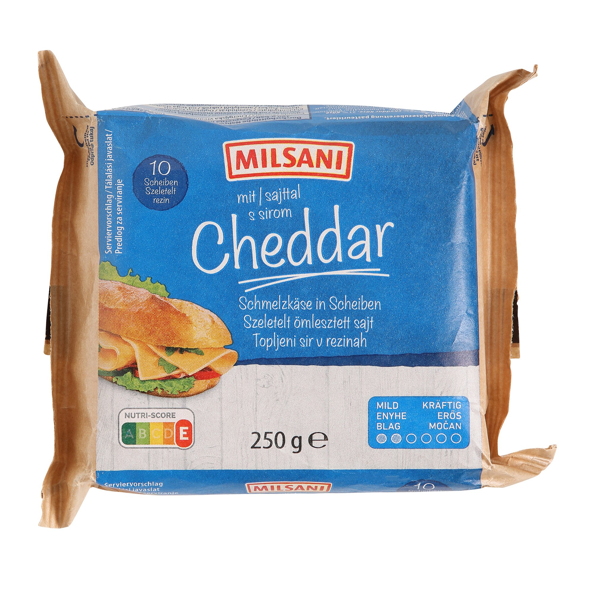 MILSANI Tranches de fromage fondu, Cheddar | ALDI-now