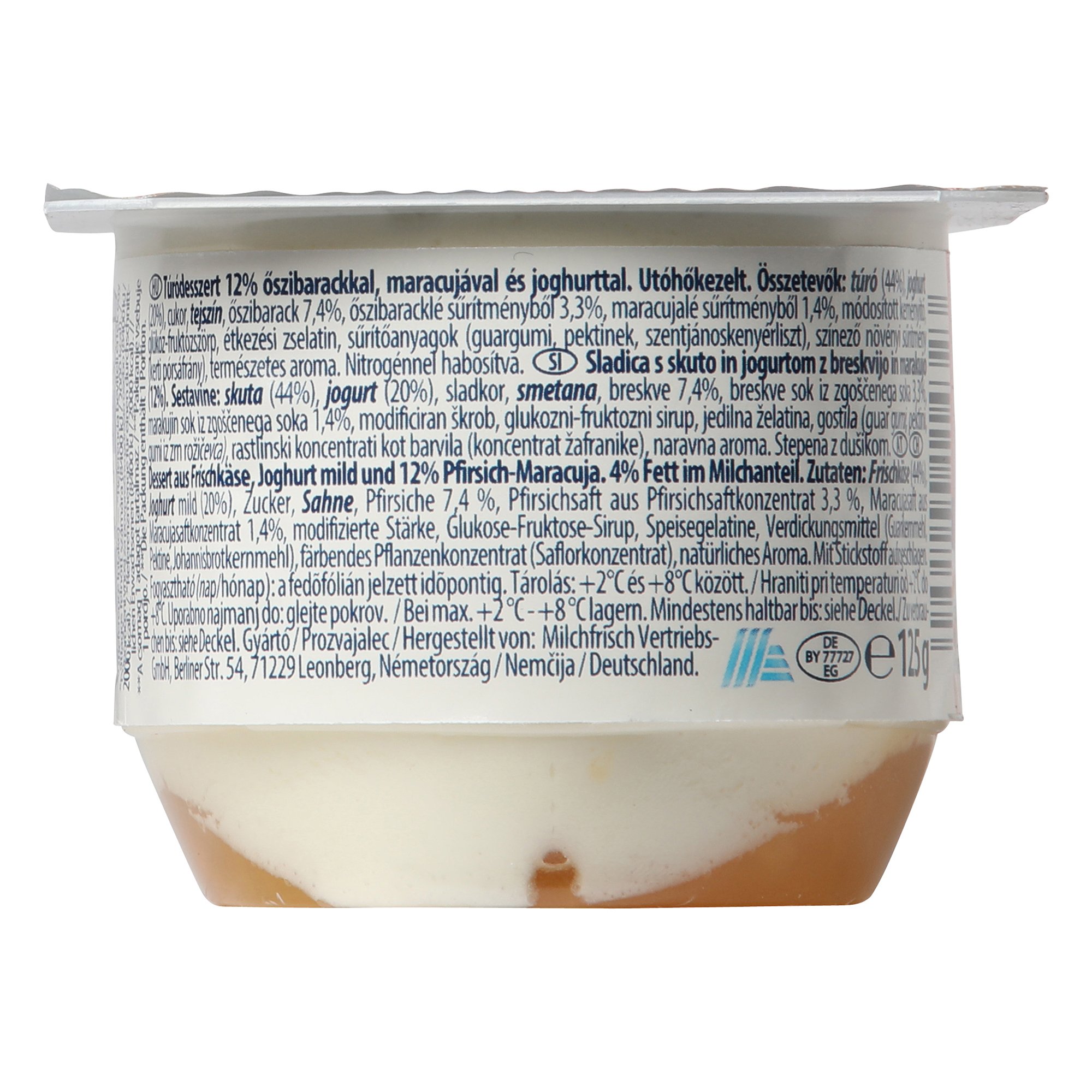 MILFINA Mousse auf Frucht, Pfirsich-Maracuja | ALDI-now