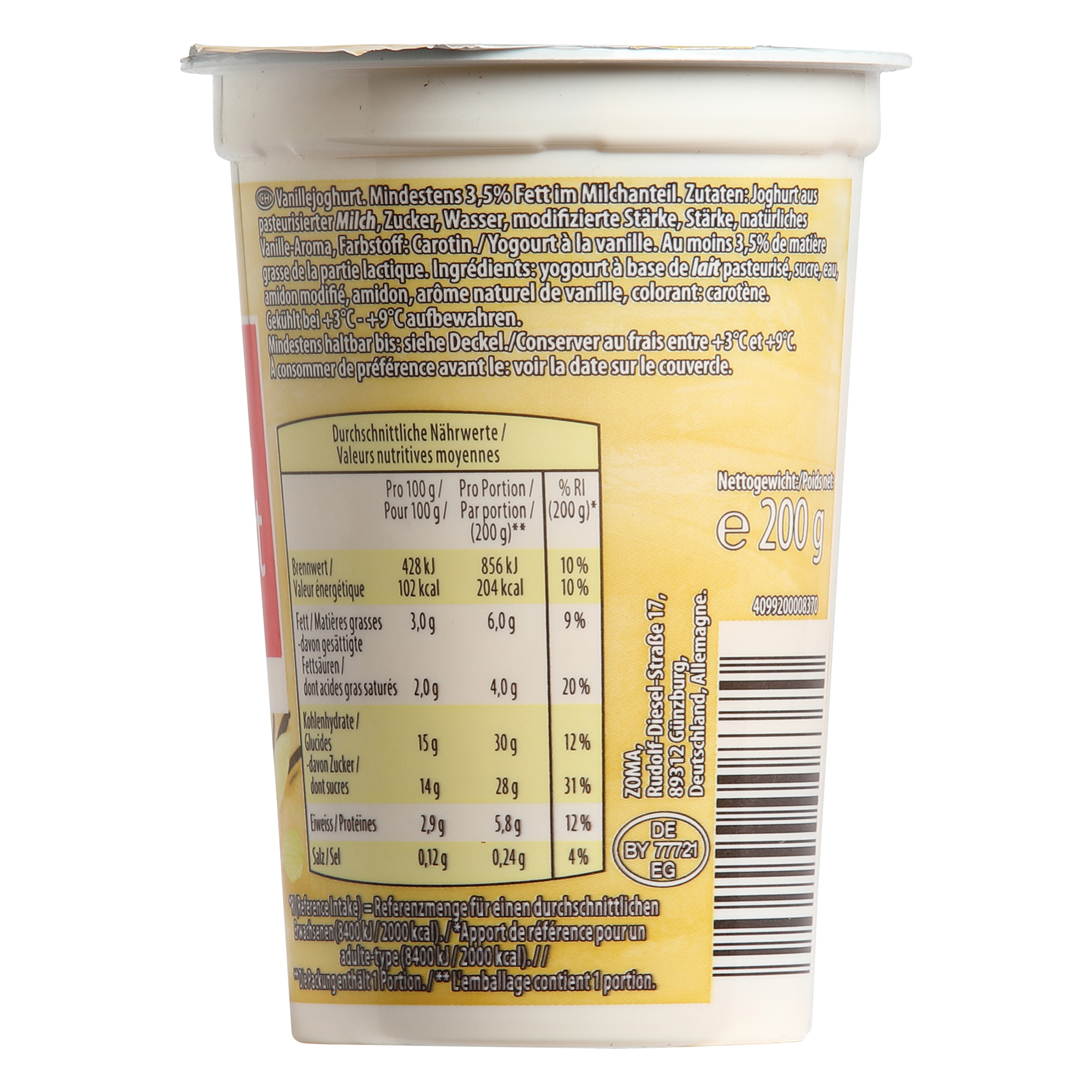 MILFINA Premium Fruchtjoghurt, Vanille | ALDI-now