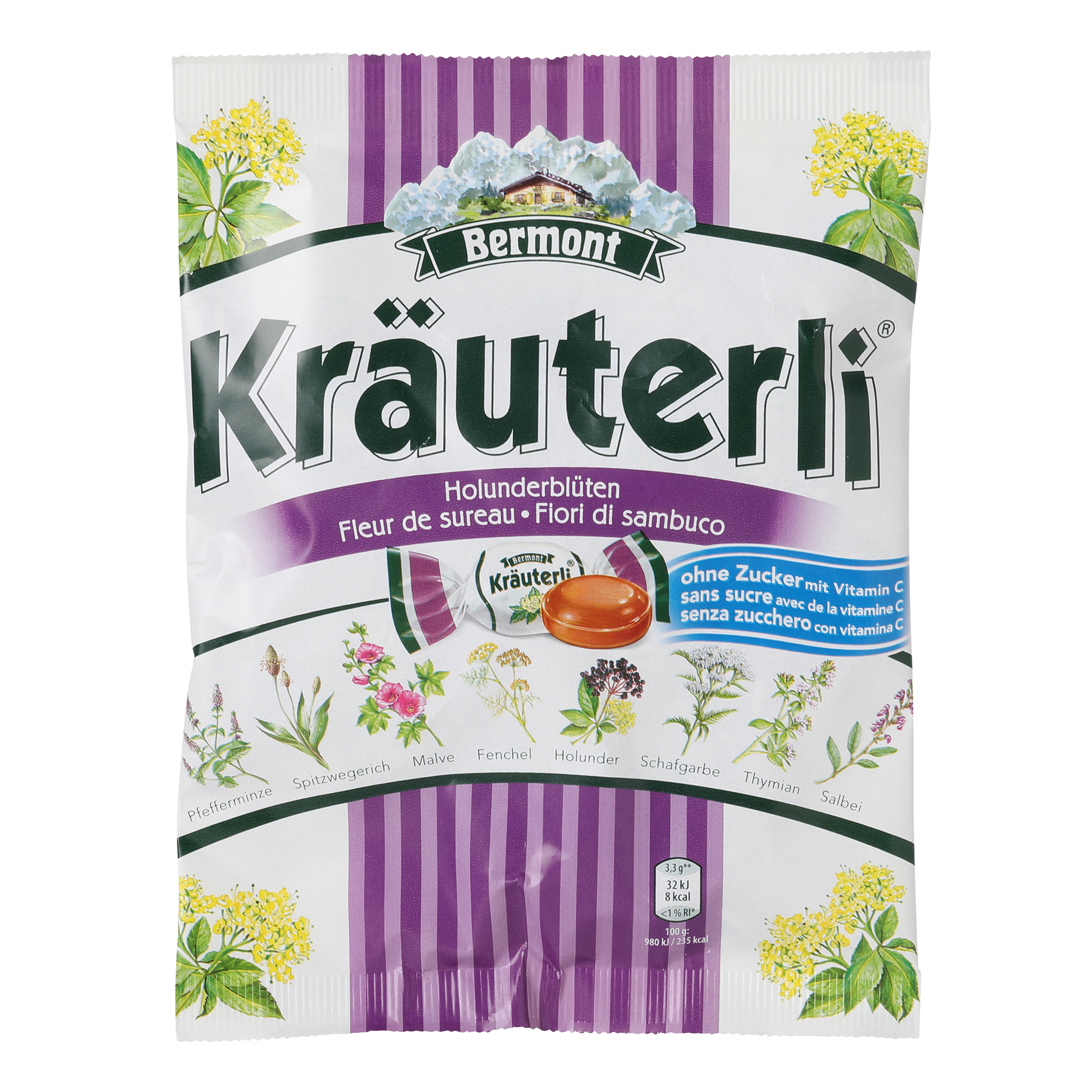 BERMONT Kräuterli Husten-Bonbons, Holunderblüte | ALDI-now