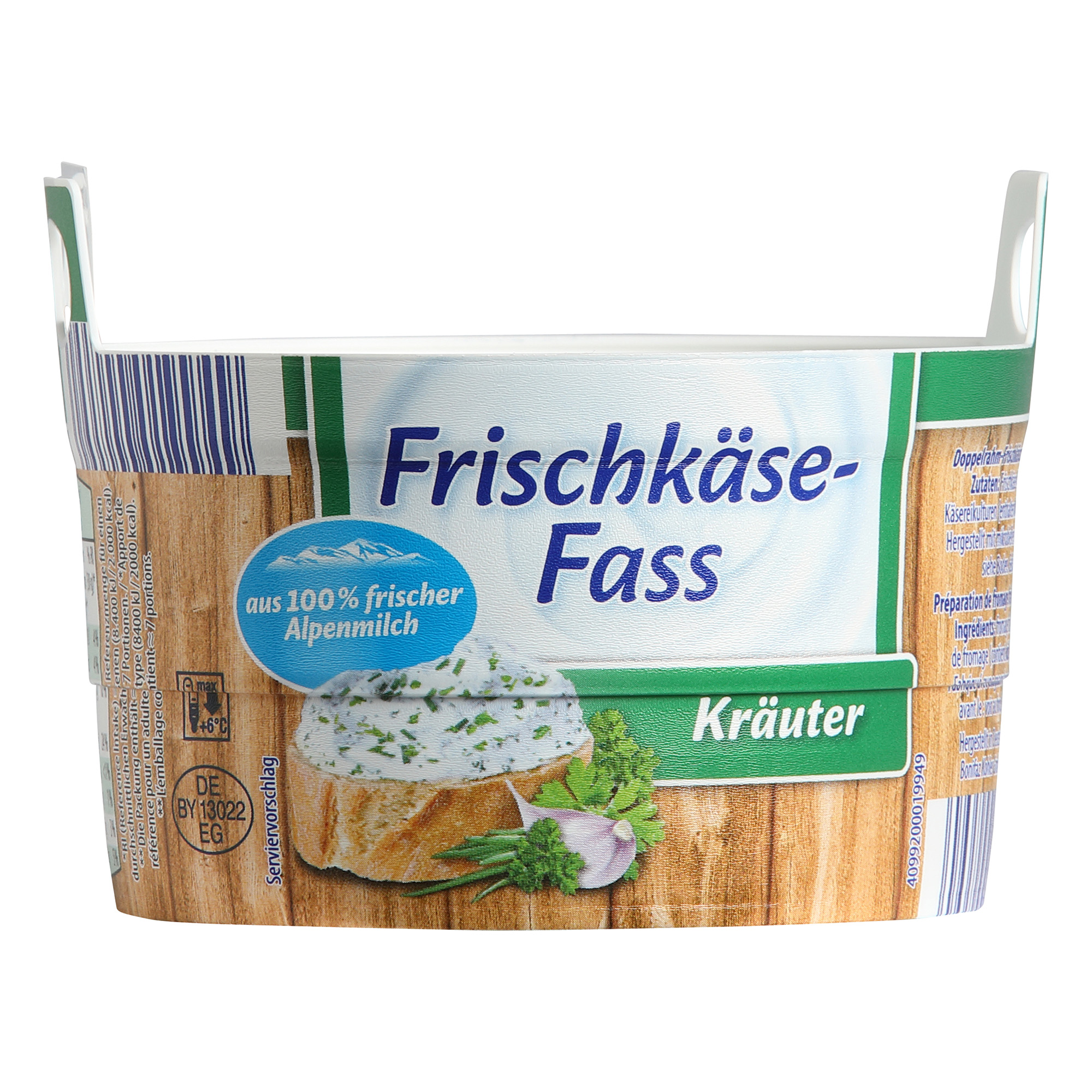 MILFINA Frischkäsefass, Kräuter | ALDI-now