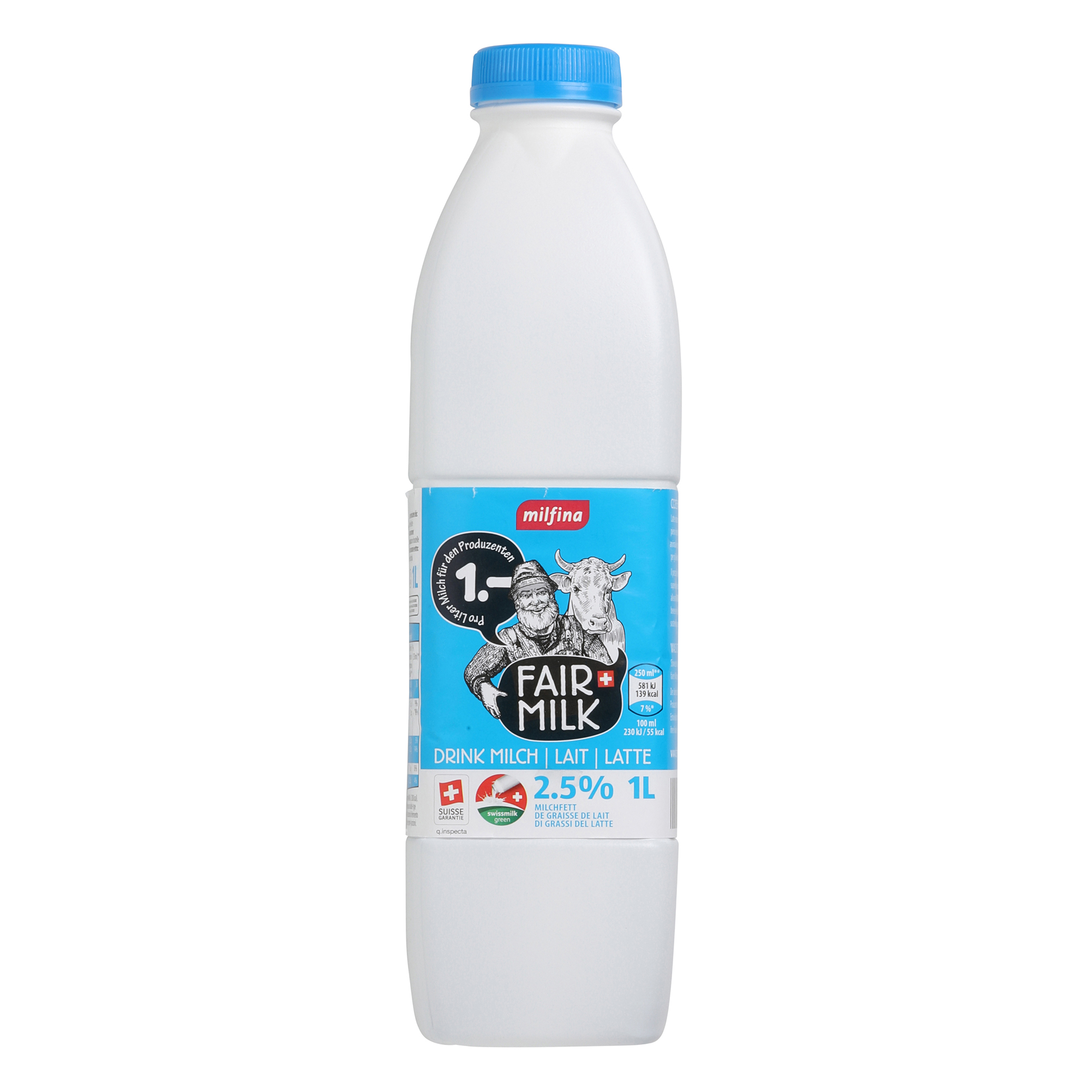 MILFINA Fairmilk Drink past. 2.5 % Fett | ALDI-now