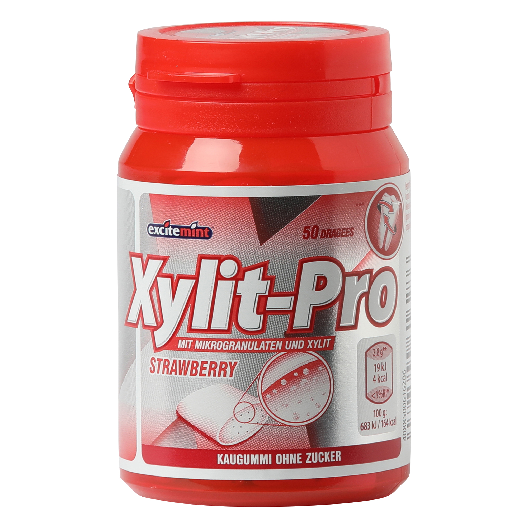 EXCITEMINT Gomme Xylit Pro, strawberry | ALDI-now