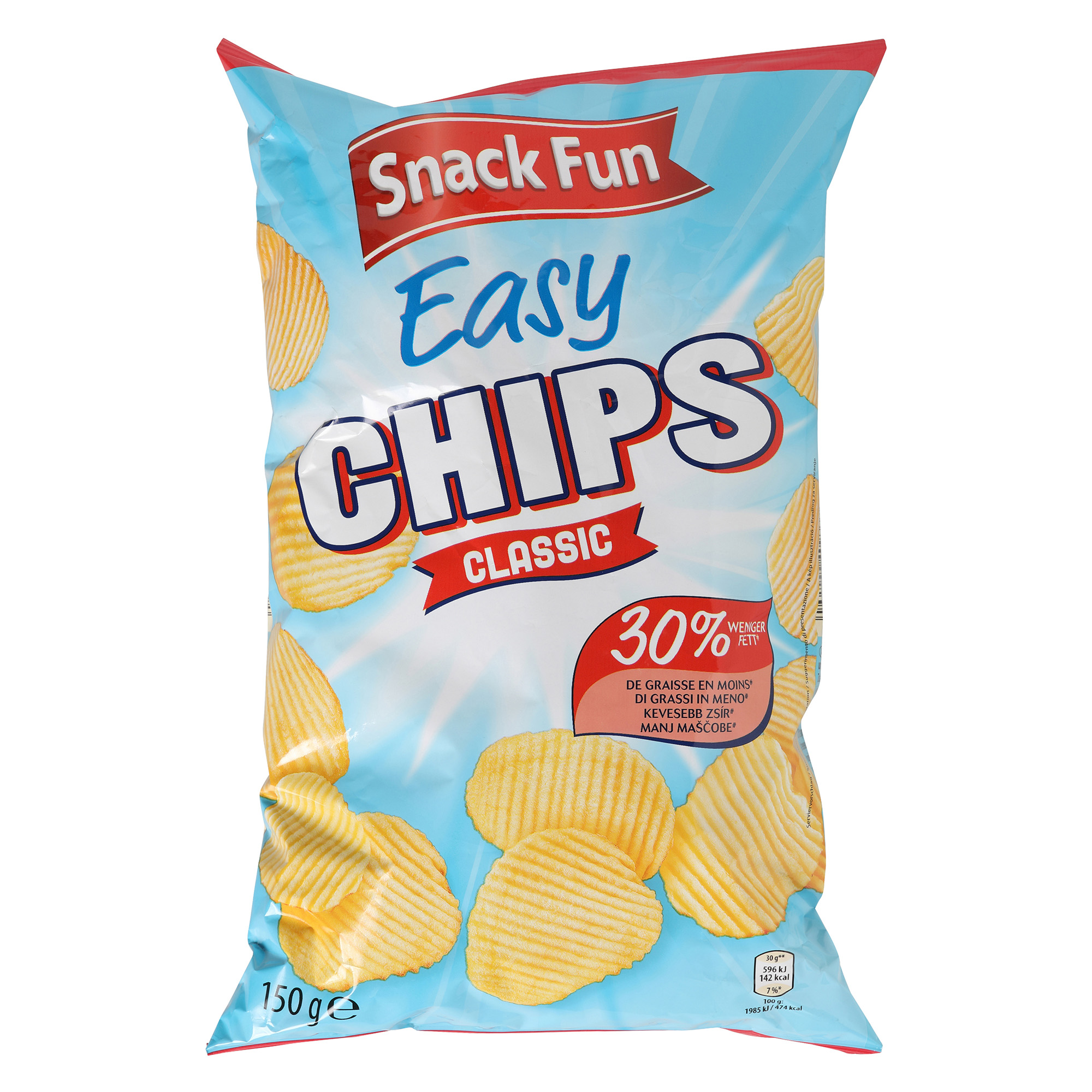 SUN SNACKS Chips fettreduziert, Classic | ALDI-now