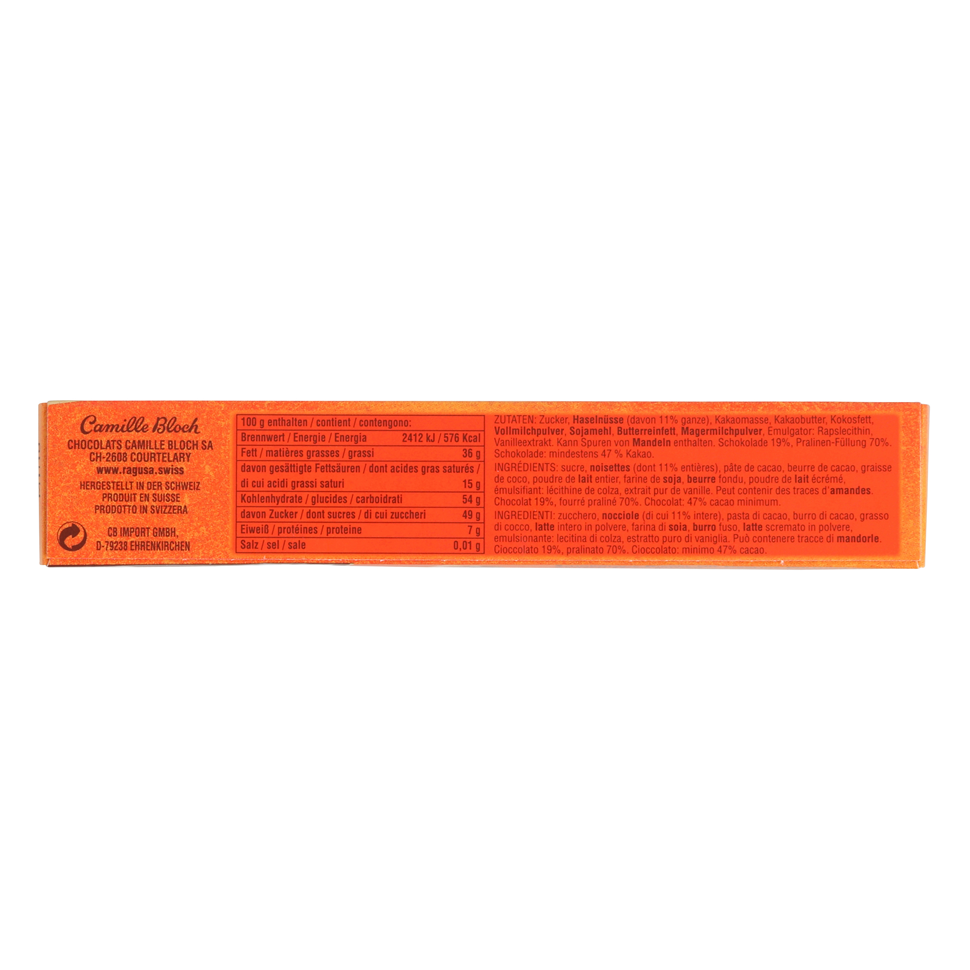 RAGUSA Schokoladen Riegel Classique | ALDI-now