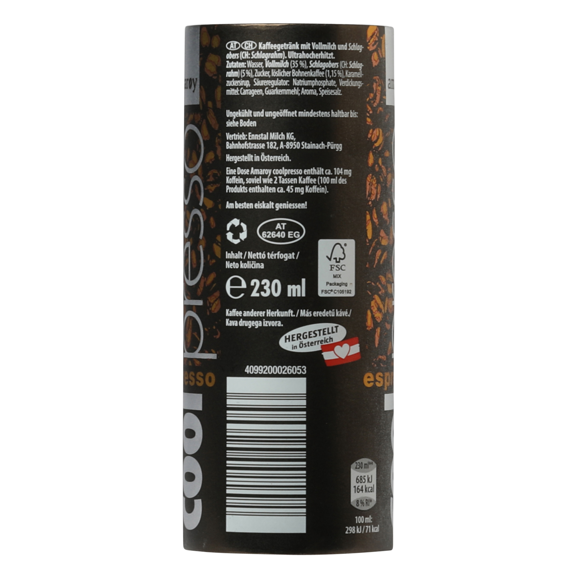 AMAROY Café froid Coolpresso, Espresso | ALDI-now