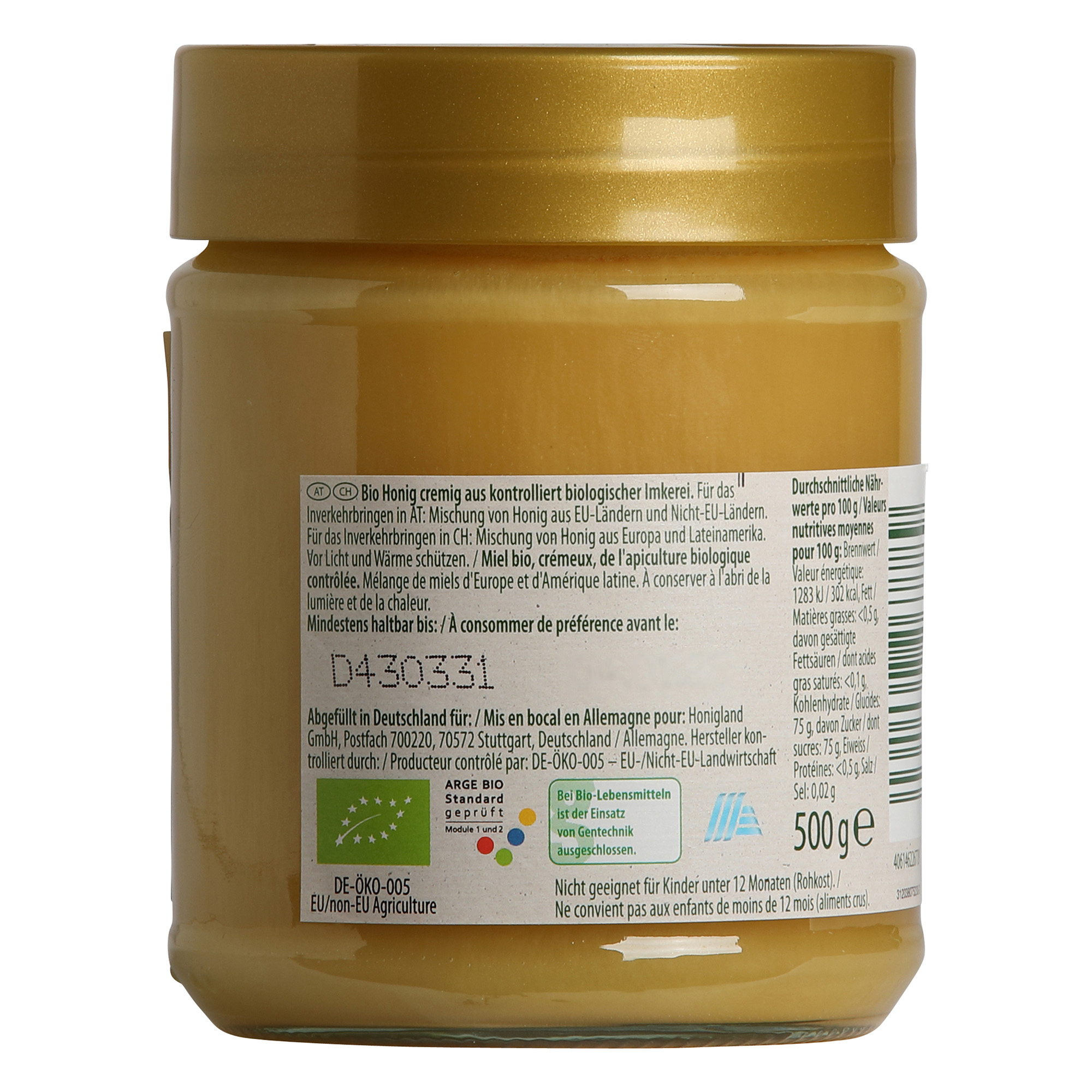 BIO NATURA Honig, cremig | ALDI-now