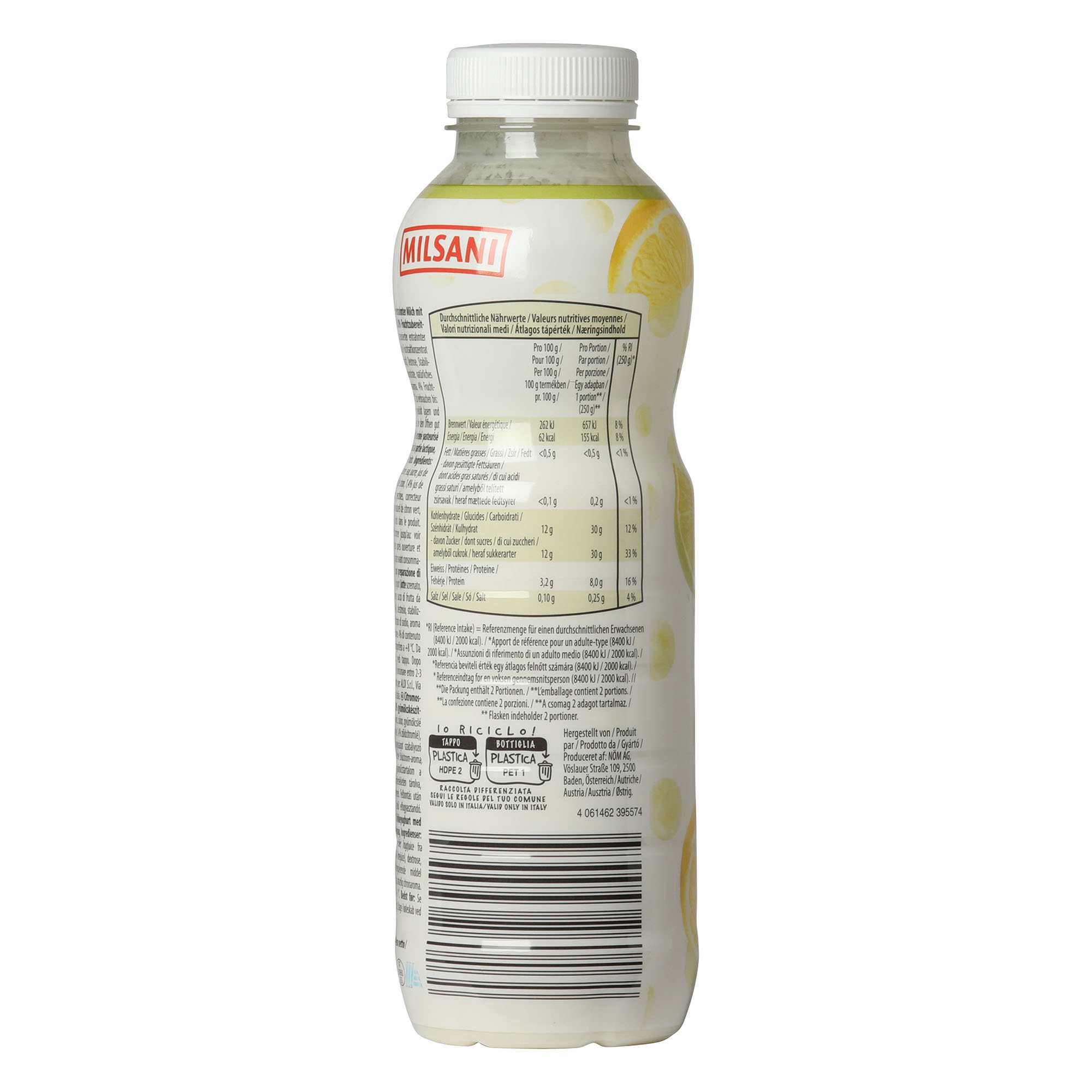 MILSANI Joghurt-Drink, Zitrone Limette | ALDI-now