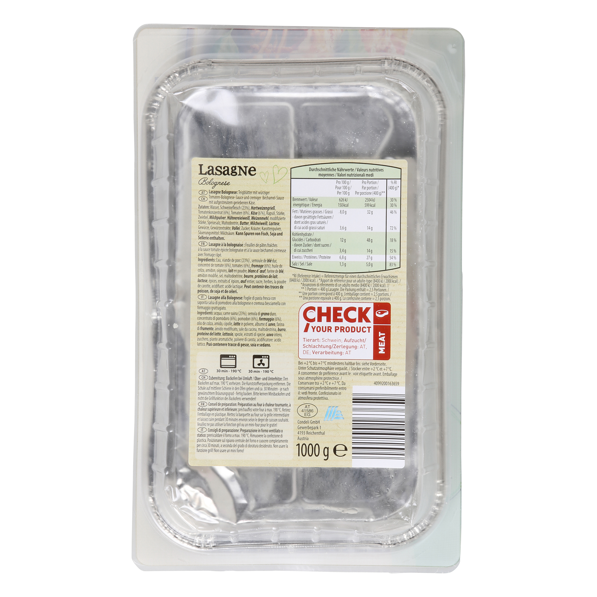 GOOD CHOICE Lasagne Bolognese | ALDI-now