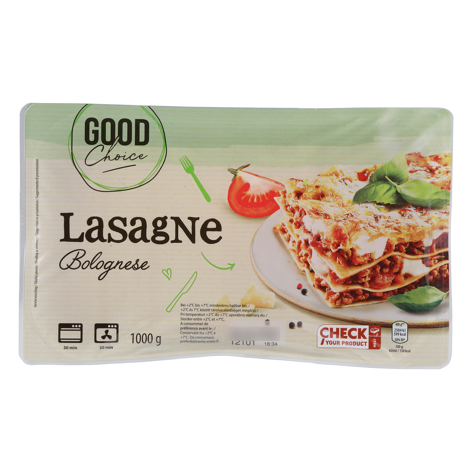 GOOD CHOICE Lasagne Bolognese | ALDI-now