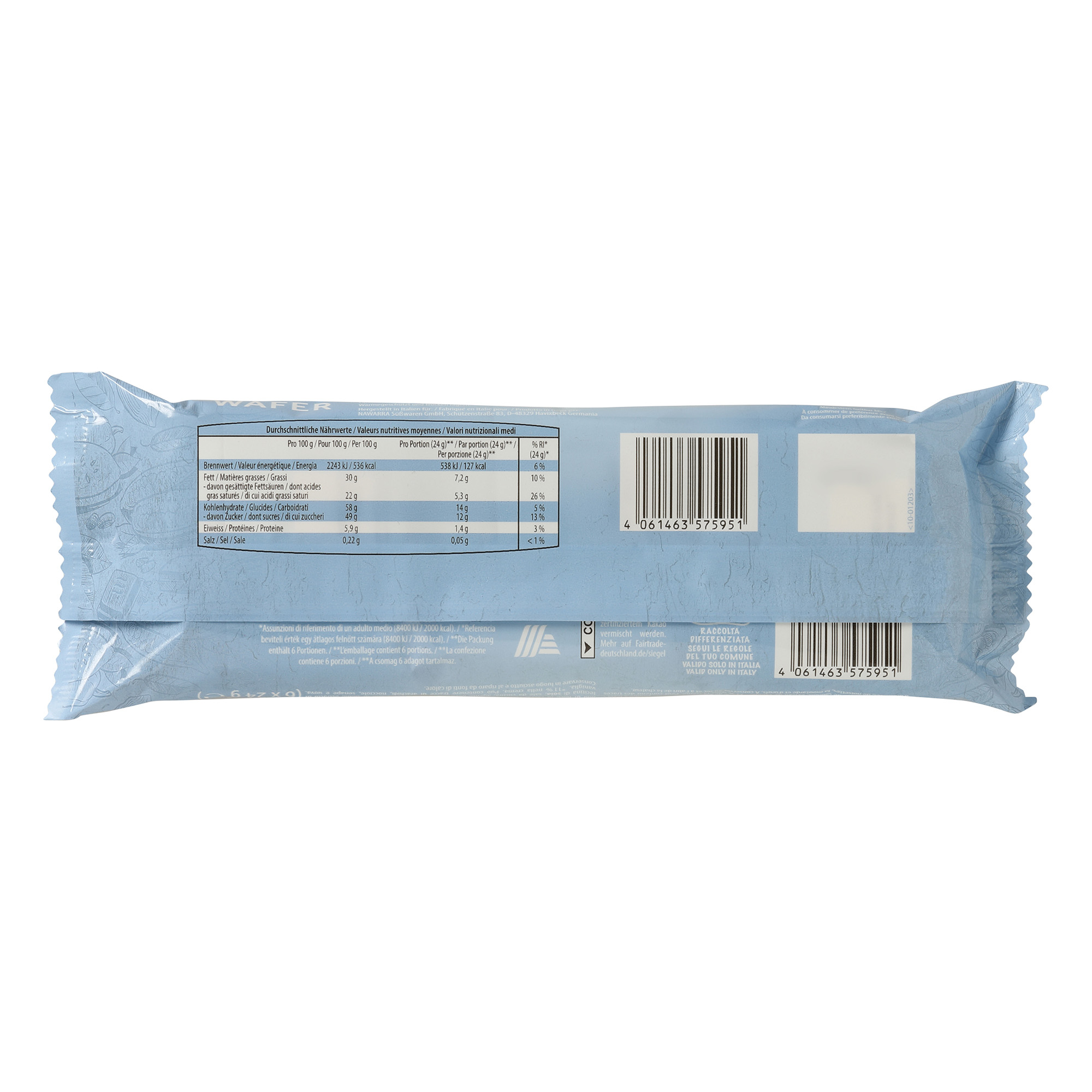 FINEST BAKERY Choco Wafers 6 x 24g | ALDI-now