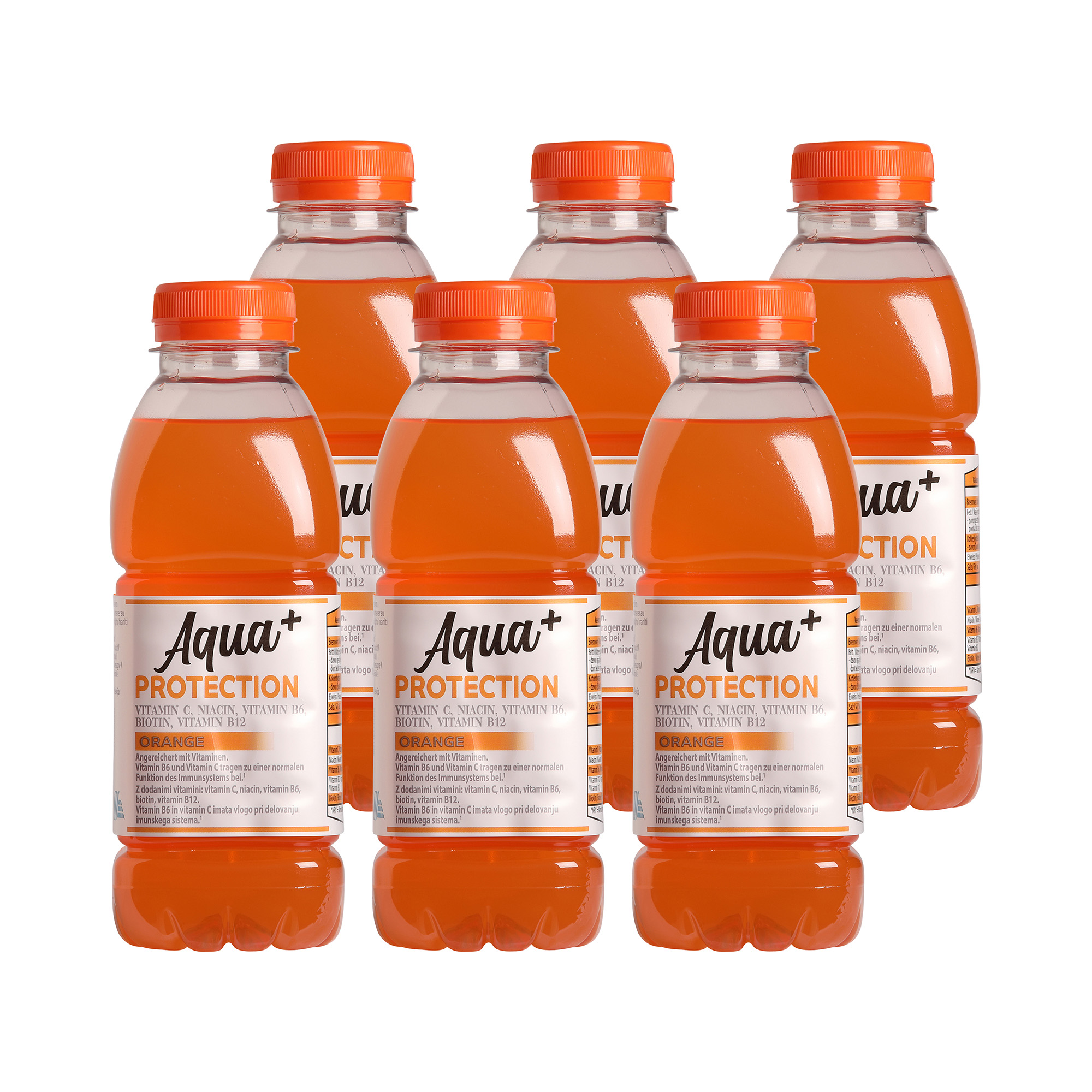 AQUA+ Vitaminwater Orange, 6er-Pack | ALDI-now