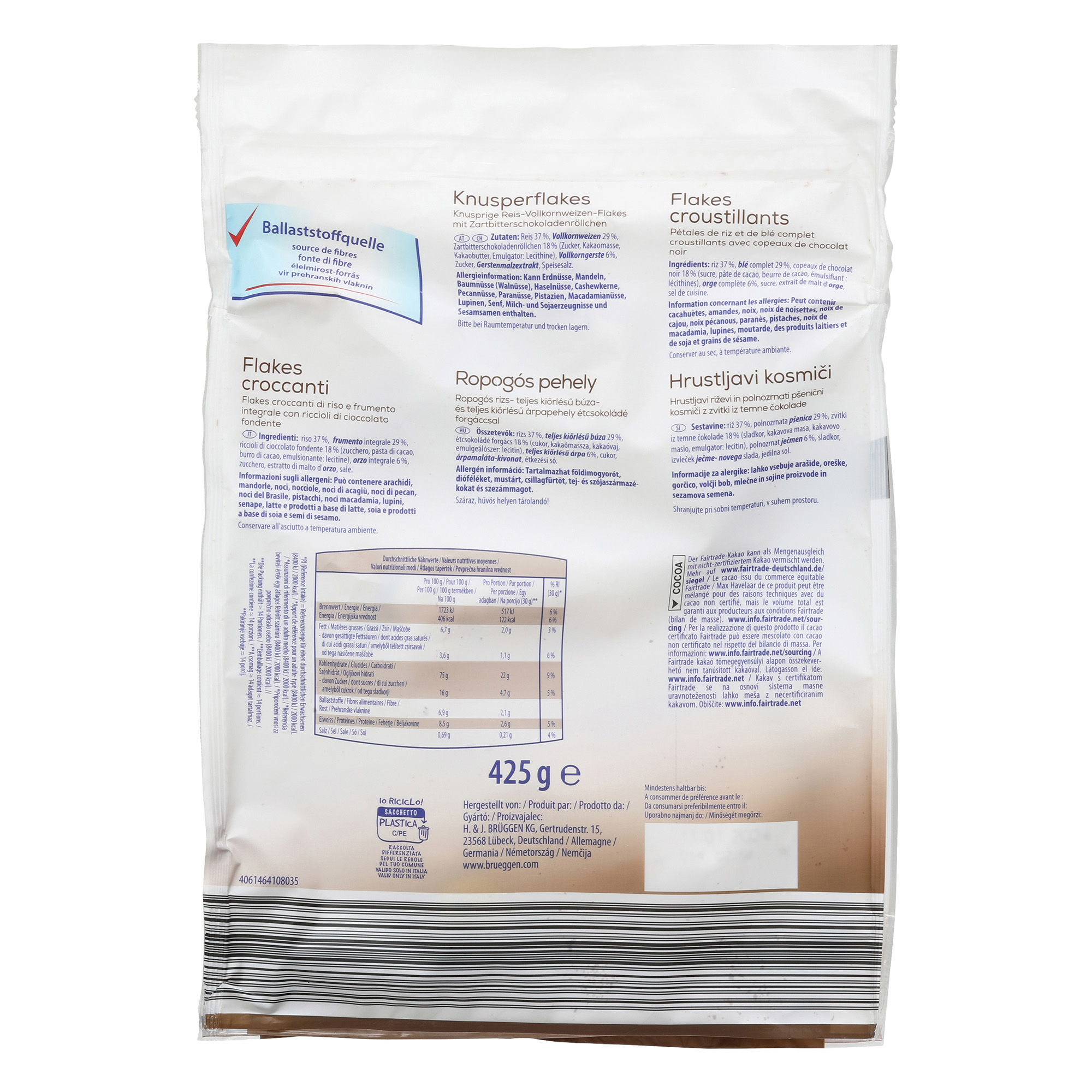 HAPPY HARVEST Fit & Crunch Flakes, Schoko | ALDI-now