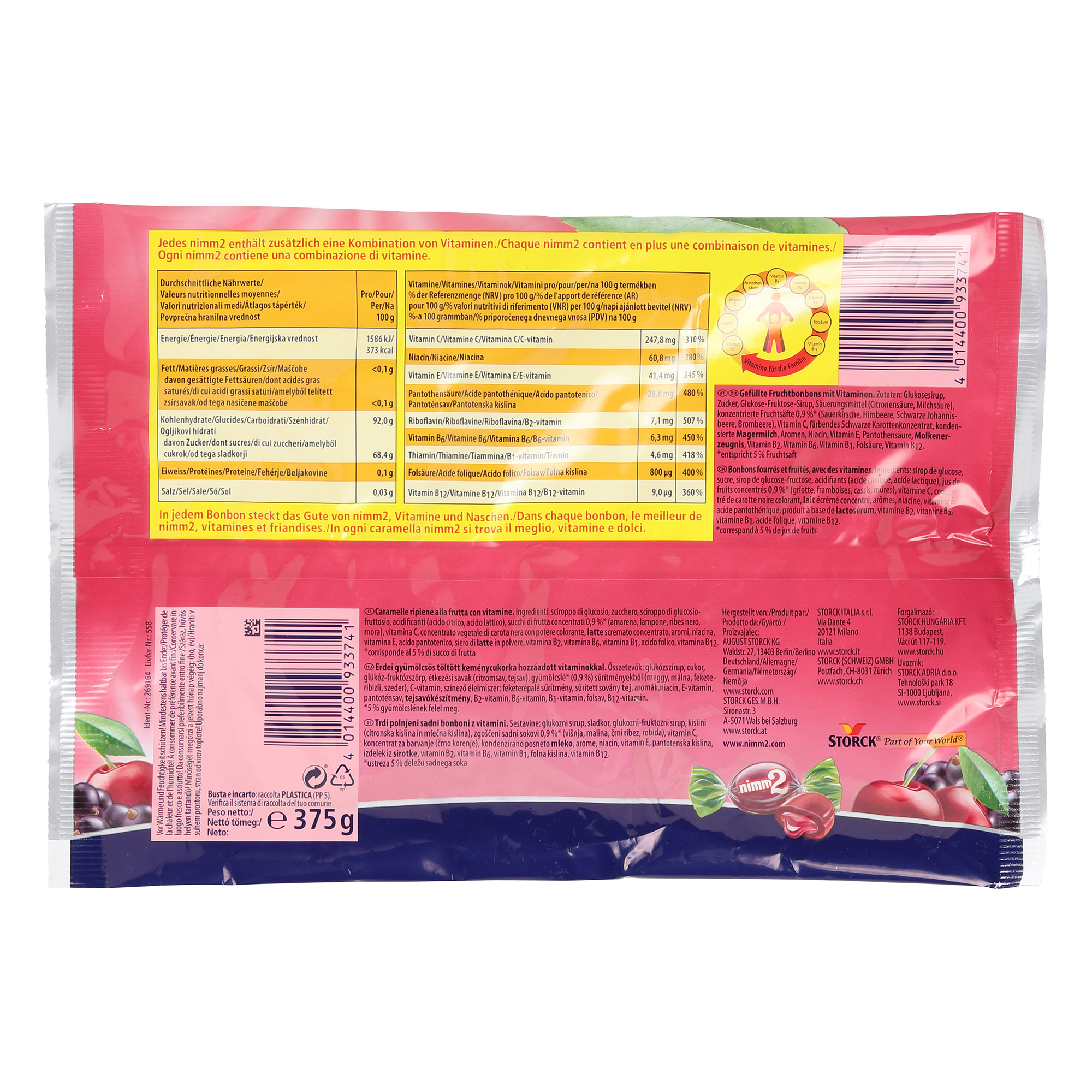 STORCK Nimm2 Bonbons pack familial fruits rouges | ALDI-now