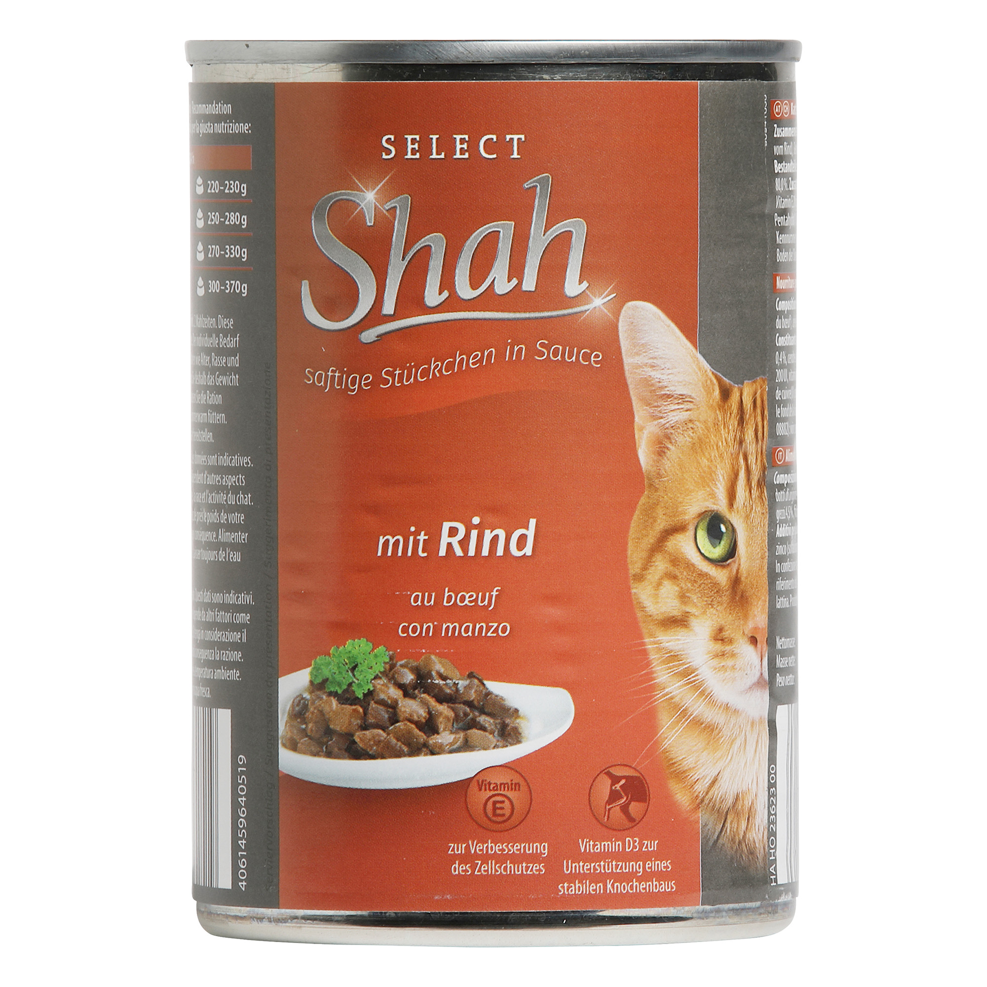 SHAH SELECT Katzendosenfutter, Rind | ALDI-now