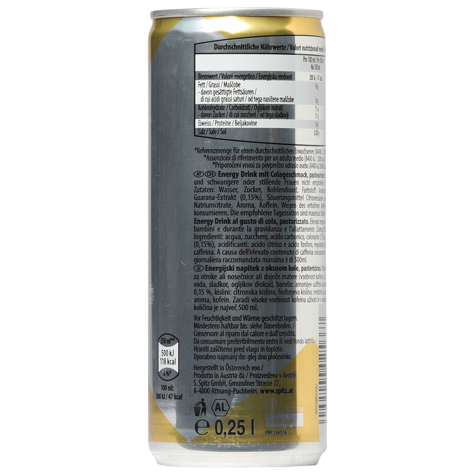 FLYING POWER Energy Drink Cola | ALDI-now