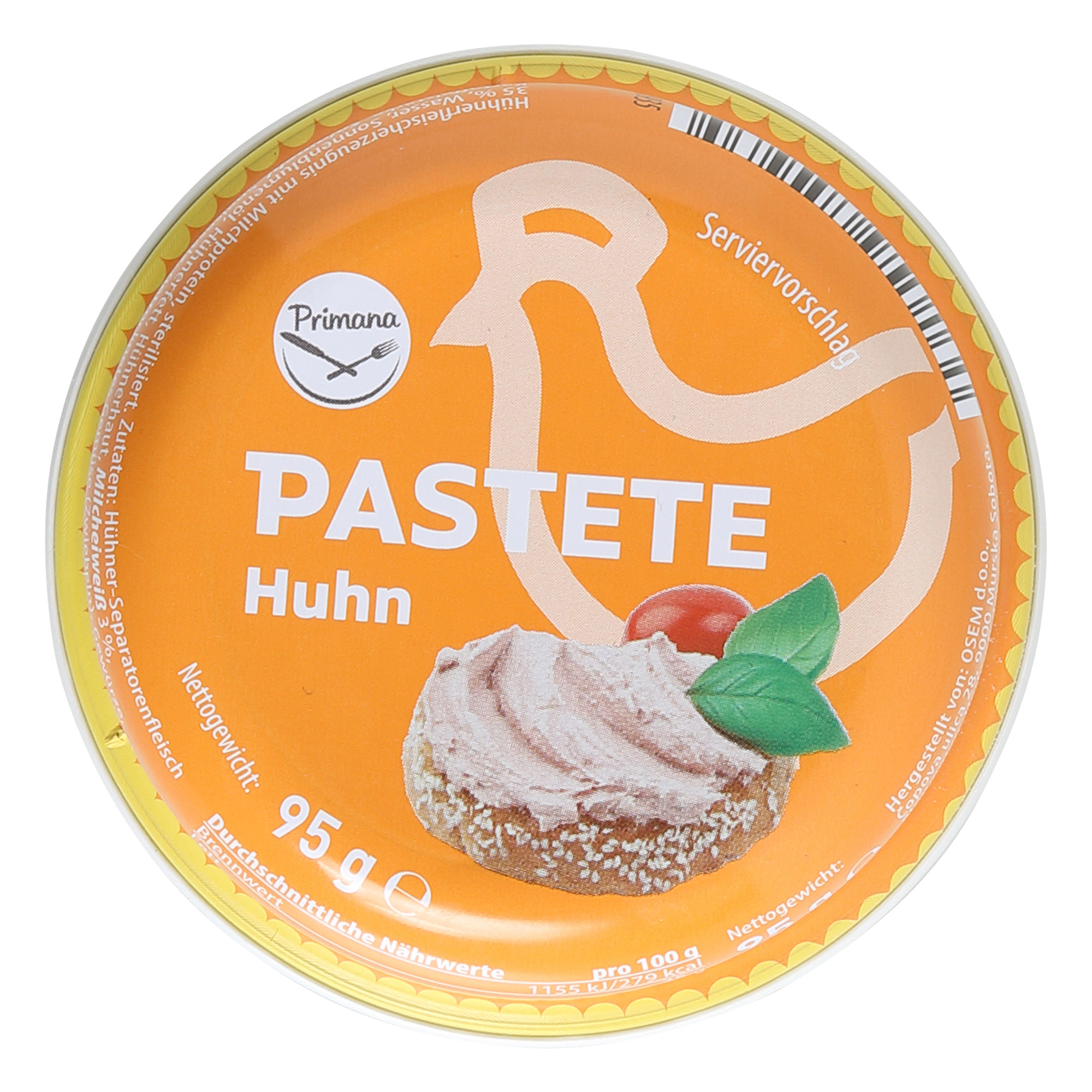 PRIMANA Pâte à tartiner au poulet, classique | ALDI-now