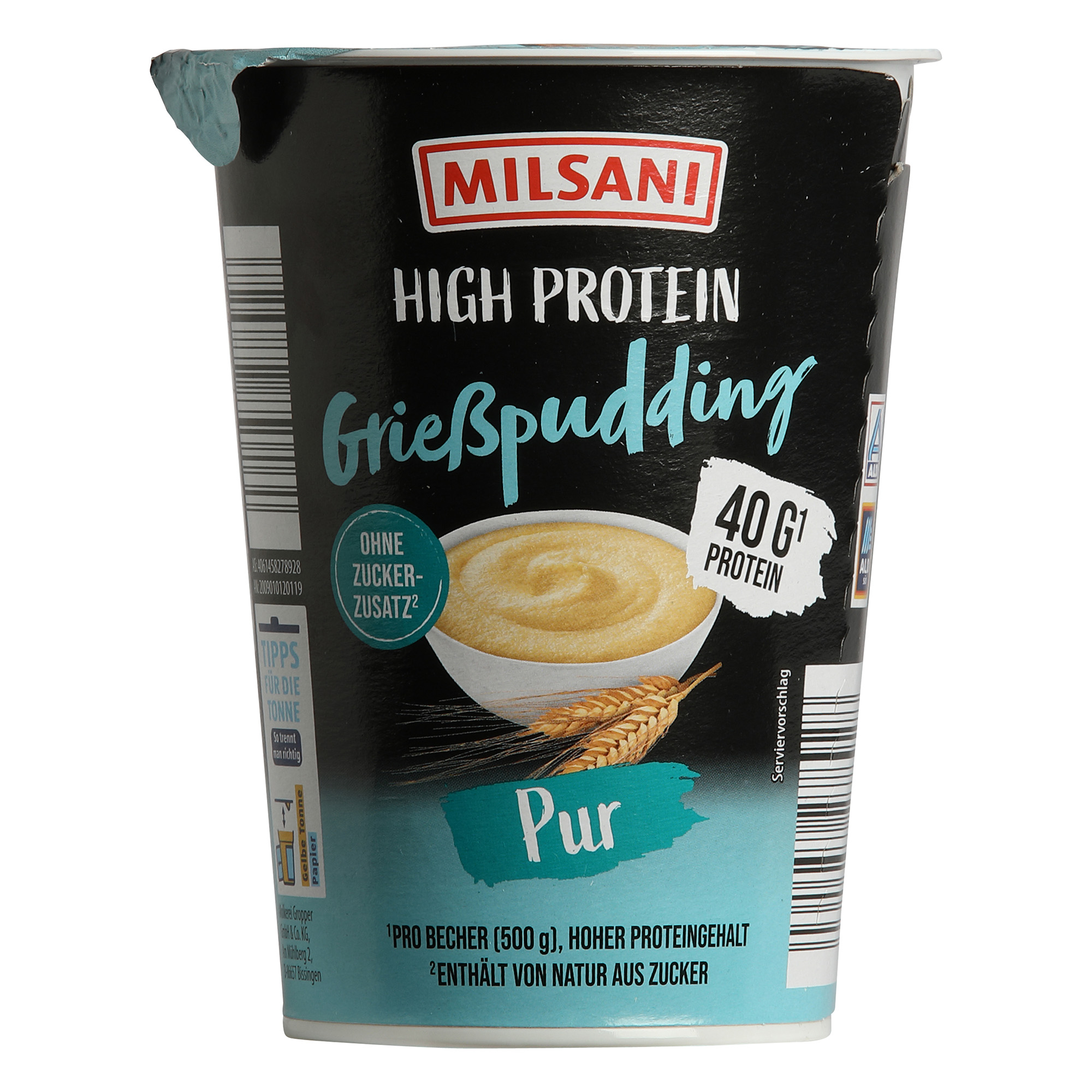 MILSANI Pudding de Semoule Protéine Naturel | ALDI-now