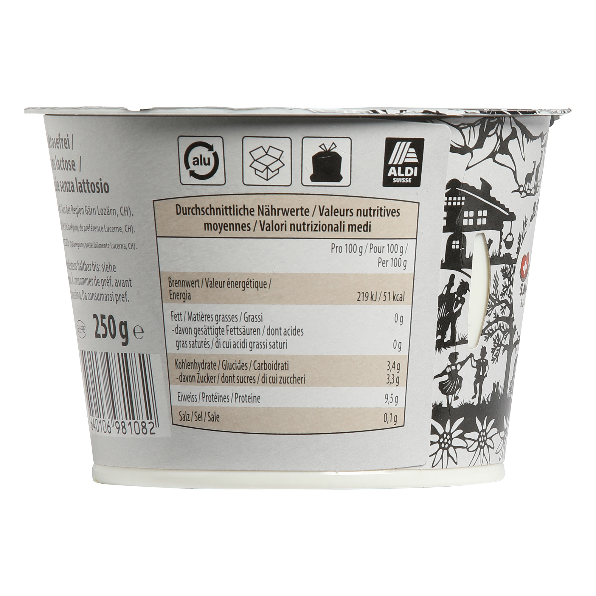 SAVEURS SUISSES Magerquark laktosefrei | ALDI-now