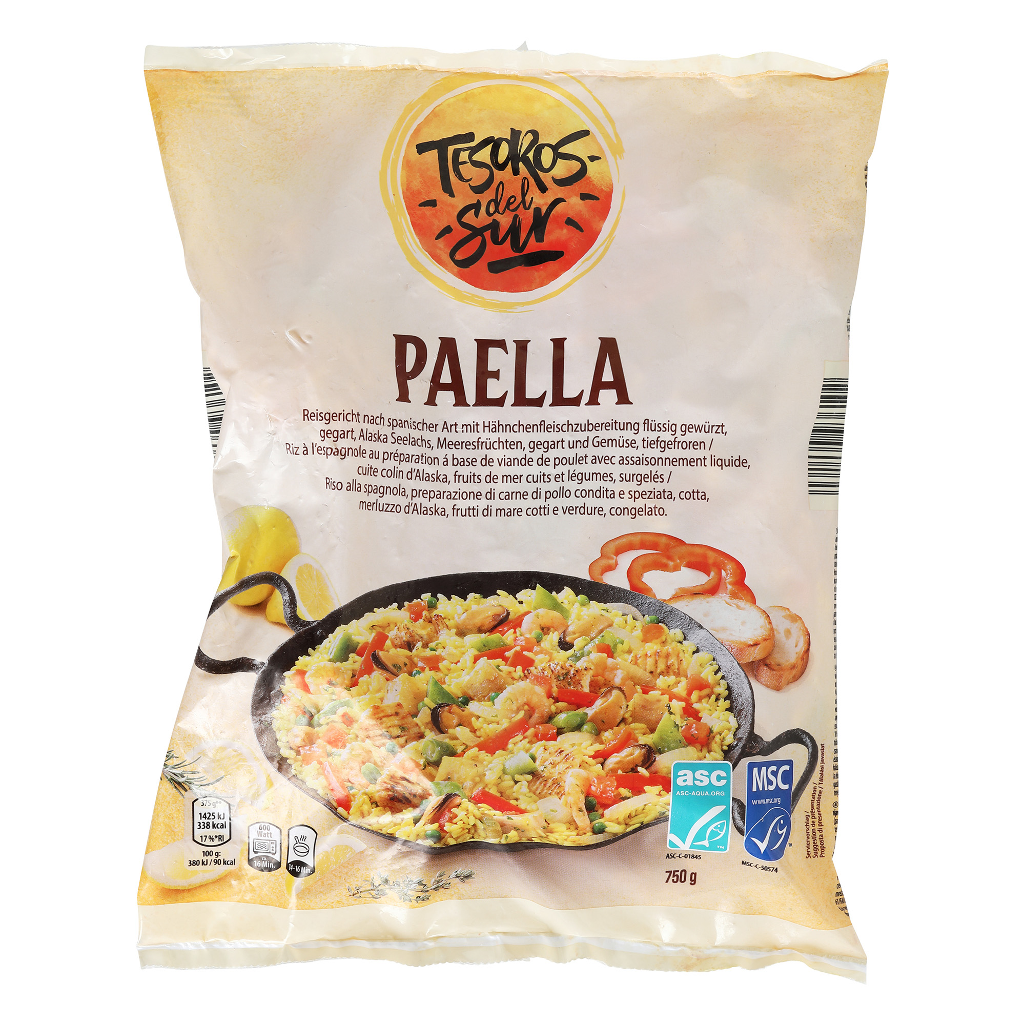 TESOROS DEL SUR Pfannengericht Paella | ALDI-now
