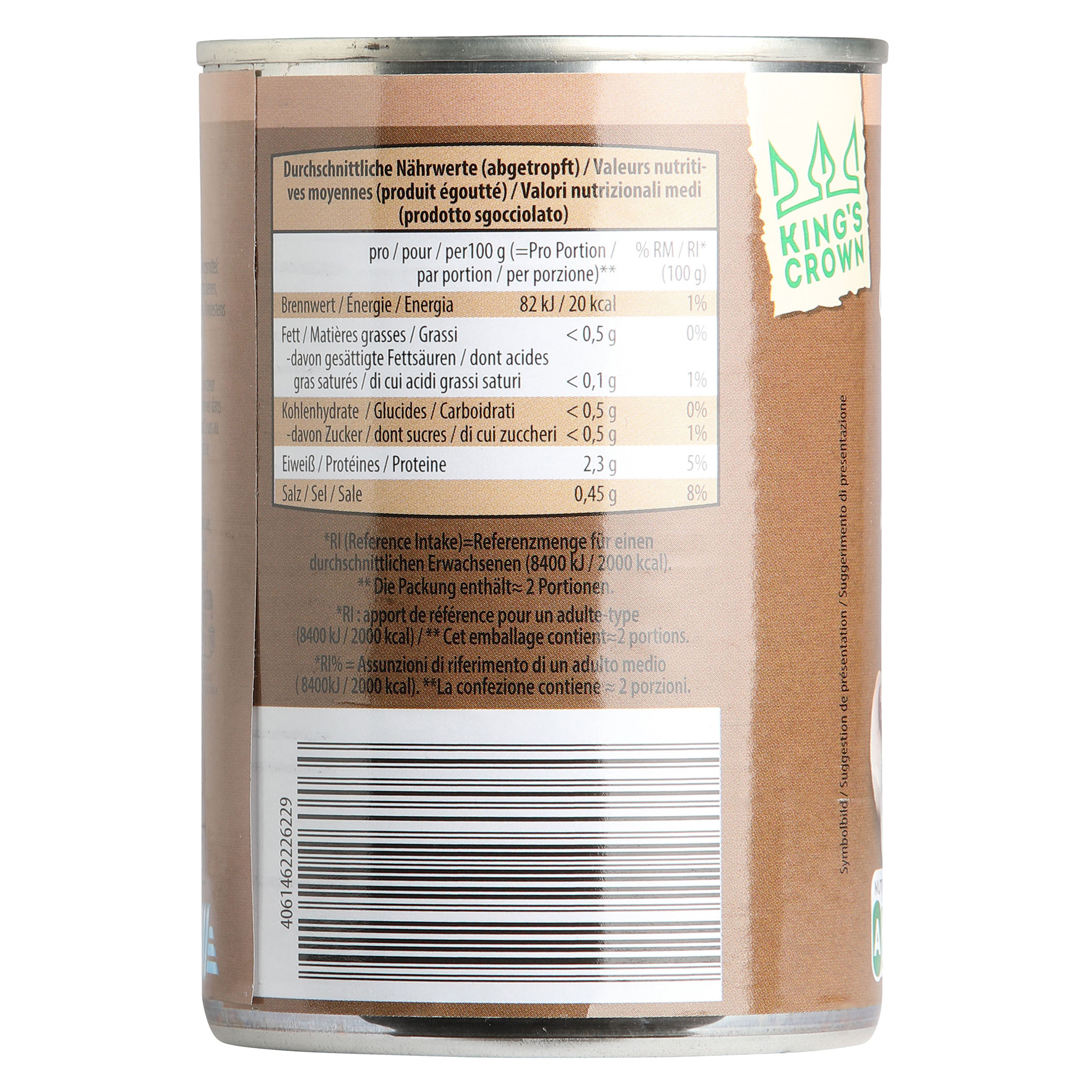 KING'S CROWN Champignons, geschnitten | ALDI-now