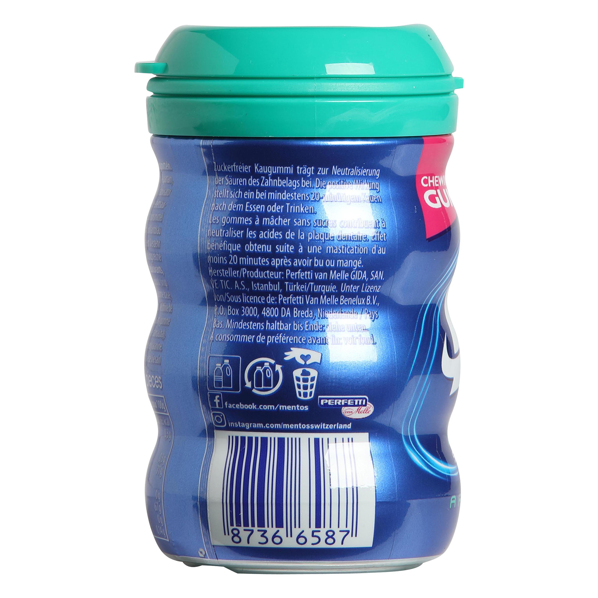 MENTOS Pure Bottle Chewing-gum, Air Action | ALDI-now