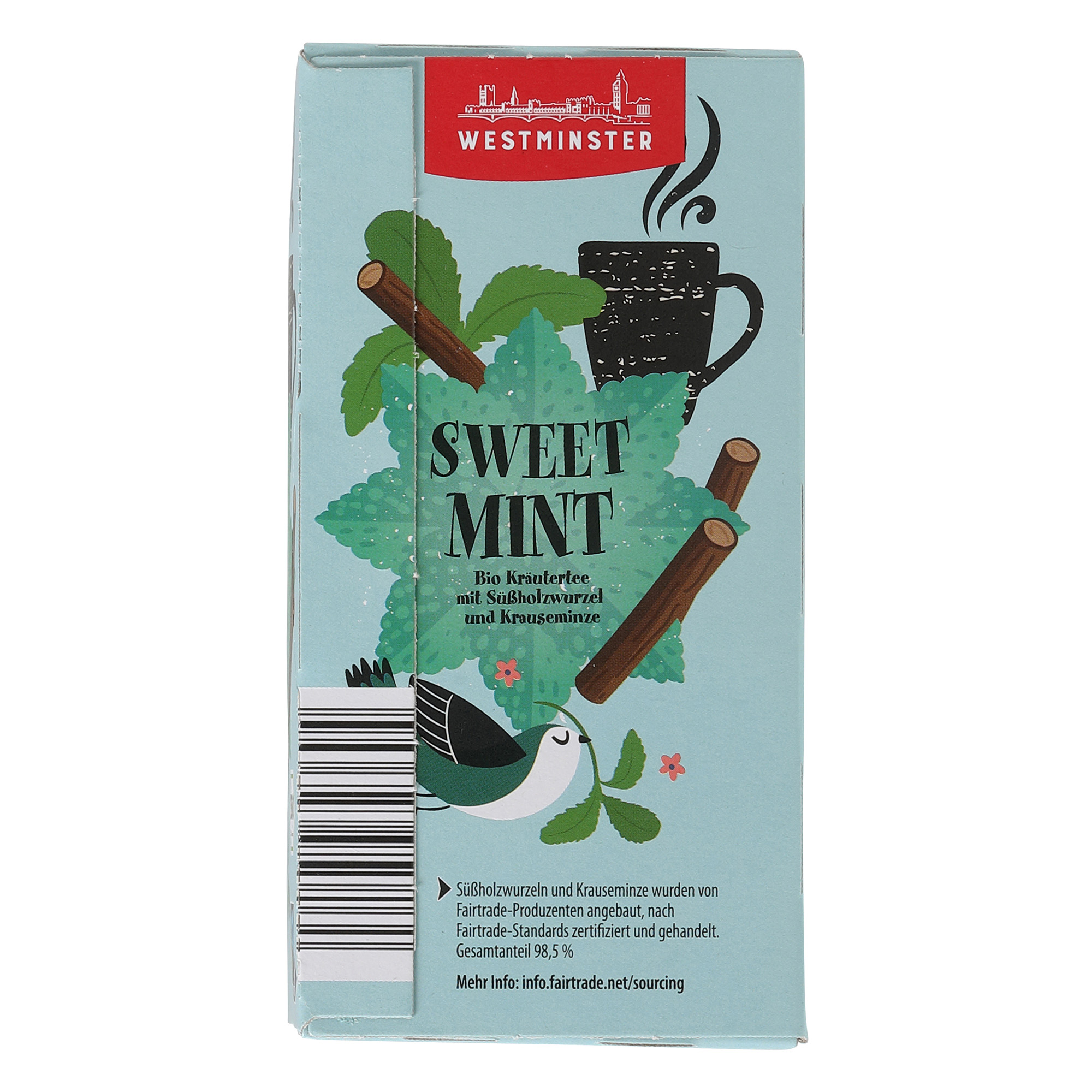 WESTMINSTER Fairtrade-BIO Feel Good Tea, Sweet mint | ALDI-now