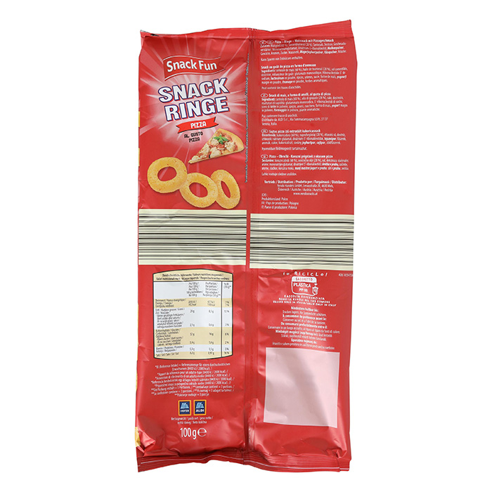 SNACK FUN Snack Ringe Pizza | ALDI-now