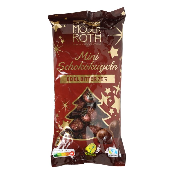 MOSER ROTH Mini-boules de chocolat Délice noir 70 % | ALDI-now