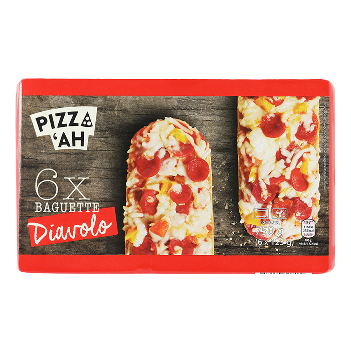 PIZZ'AH Pizza Baguettes Diavolo | ALDI-now
