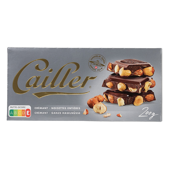 CAILLER Tafelschokolade, Cremant-Haselnuss | ALDI-now