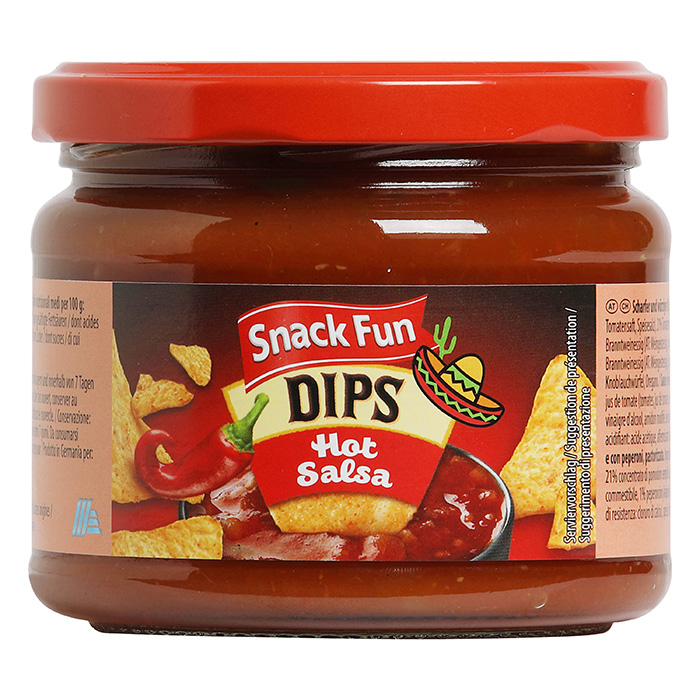 SNACK FUN Salsa Dip, Hot | ALDI-now