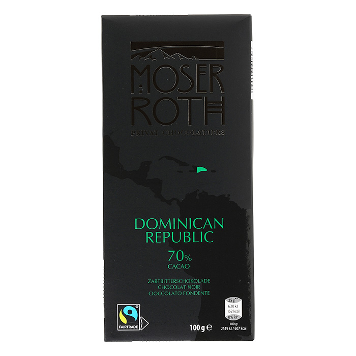MOSER ROTH Fairtrade-Schokolade, Dominikanische Republik 70% | ALDI-now