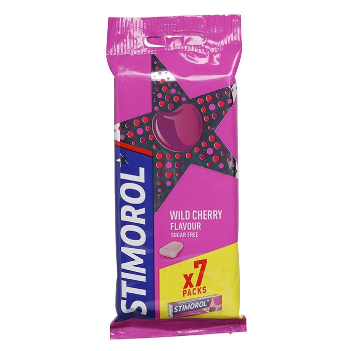 STIMOROL Chewing-gum, Wild Cherry, 7 x 14g | ALDI-now