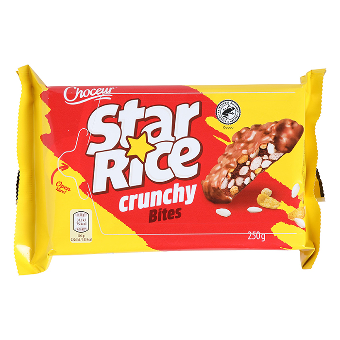 CHOCEUR Star Rice Puffreis, Crunchy Vollmilch | ALDI-now