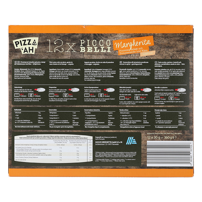 PIZZ'AH Picco Belli Margherita | ALDI-now