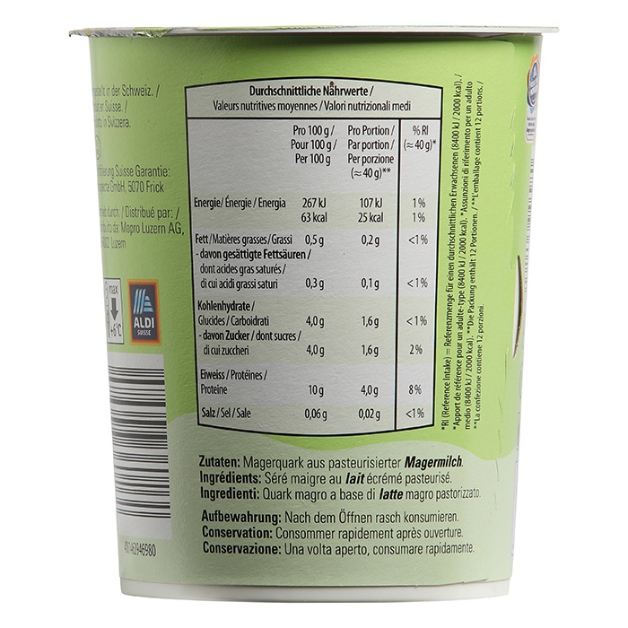 MILSANI Magerquark 500g | ALDI-now