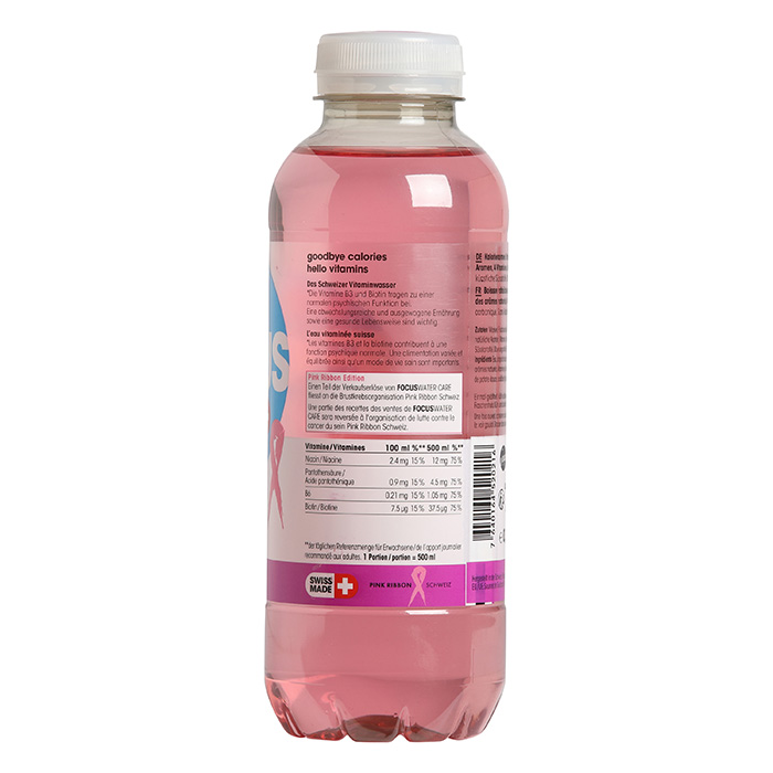 FOCUS WATER Care Mirabelle & Rhabarber, 500ml | ALDI-now